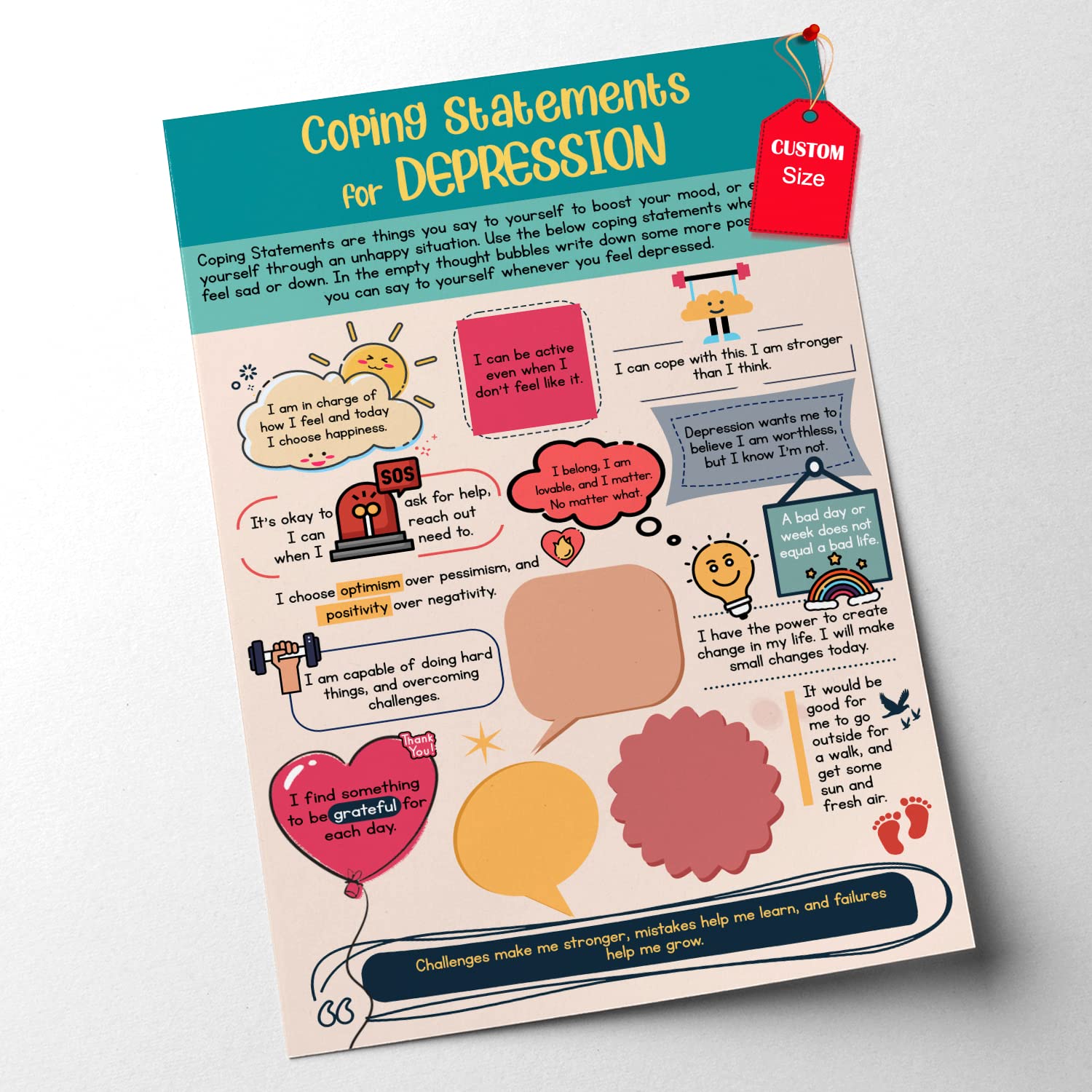 Coping Depression Worksheets 13 Helpful Worksheets For Combating