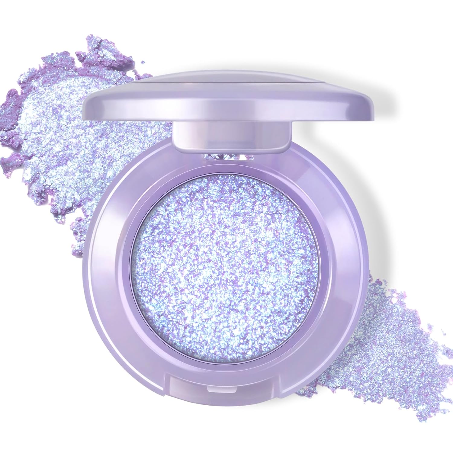 Amazon.com : HOSAILY Holographic Blue Purple Glitter Eyeshadow ...