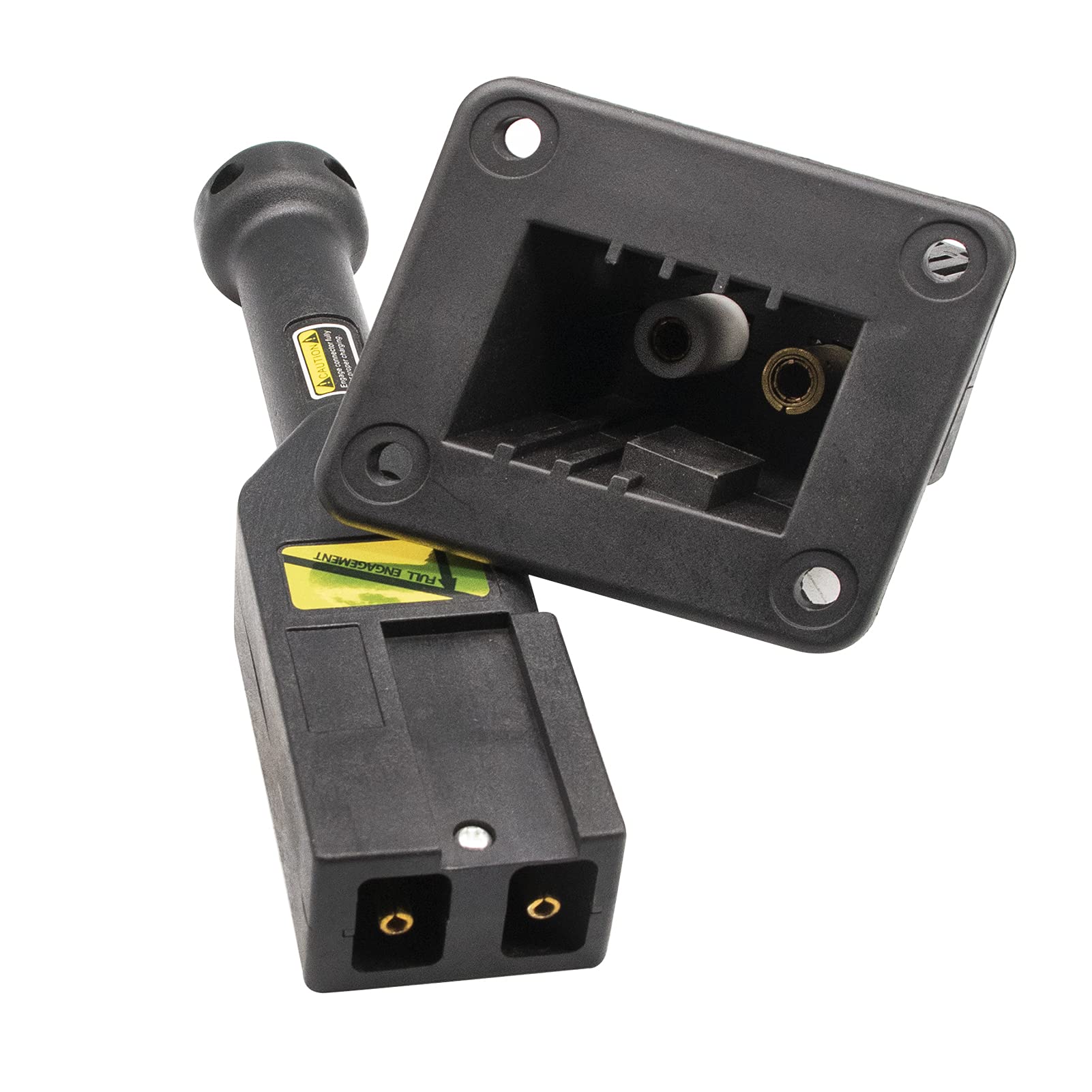 Snapklik.com : EZGO Rectangular Style 48V PowerWise Charger Receptacle ...