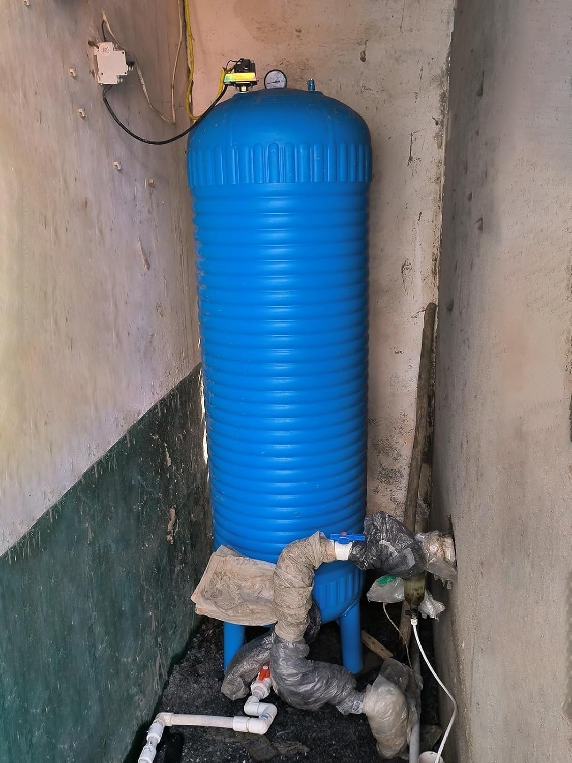 Amazon.com: SAFWELAG Pressurized Water Tank Pressure Tank 200 150 120 ...