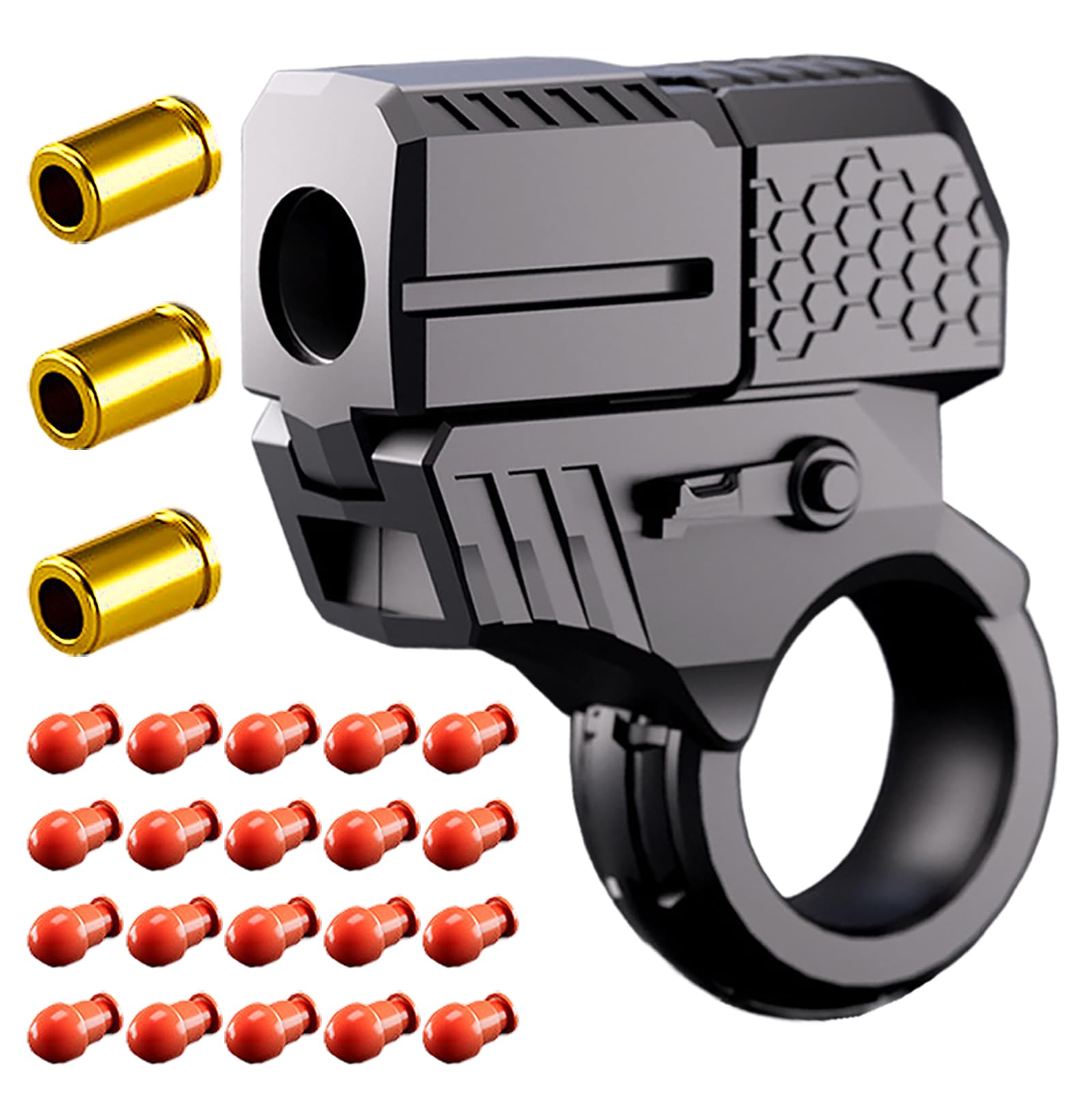 Snapklik.com : EDC Finger Fidget Toy Ring Alloy Stress Relief Launcher ...
