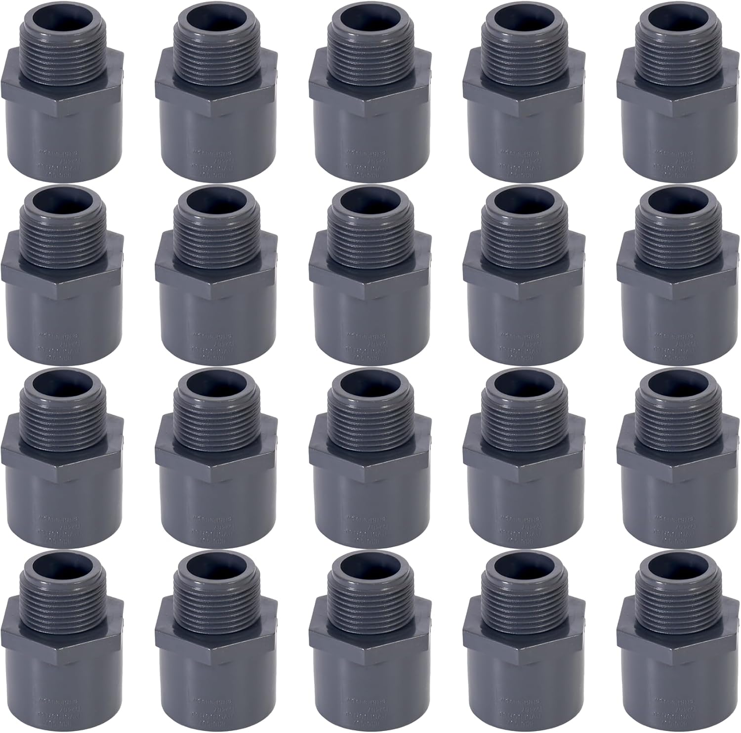 Amazon.com: Lesso America 836 Series - Schedule 80 PVC Fittings (Black ...