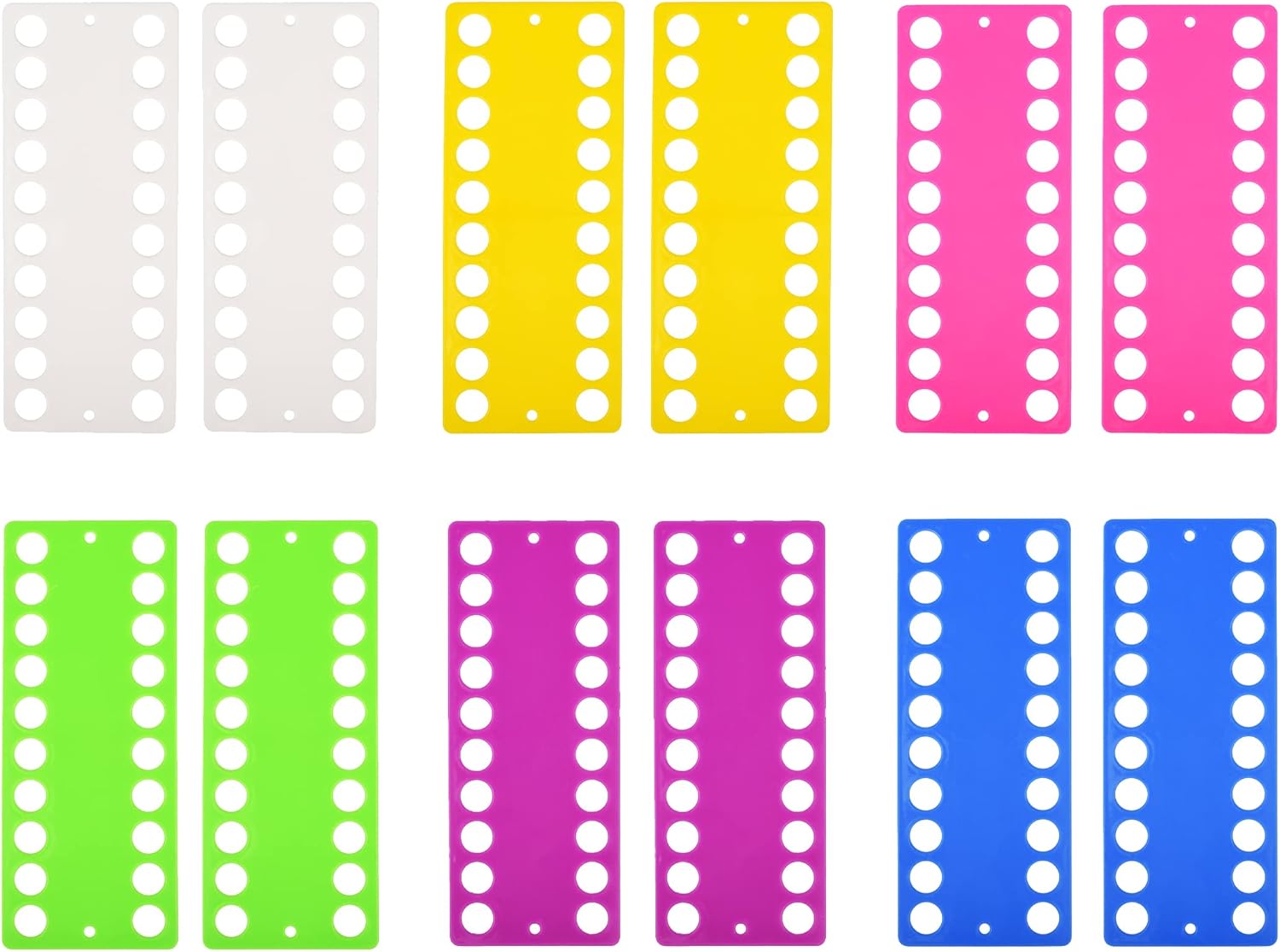 Lezevn Embroidery Floss Organizer Cross Stitch Thread Holder Plastic ...