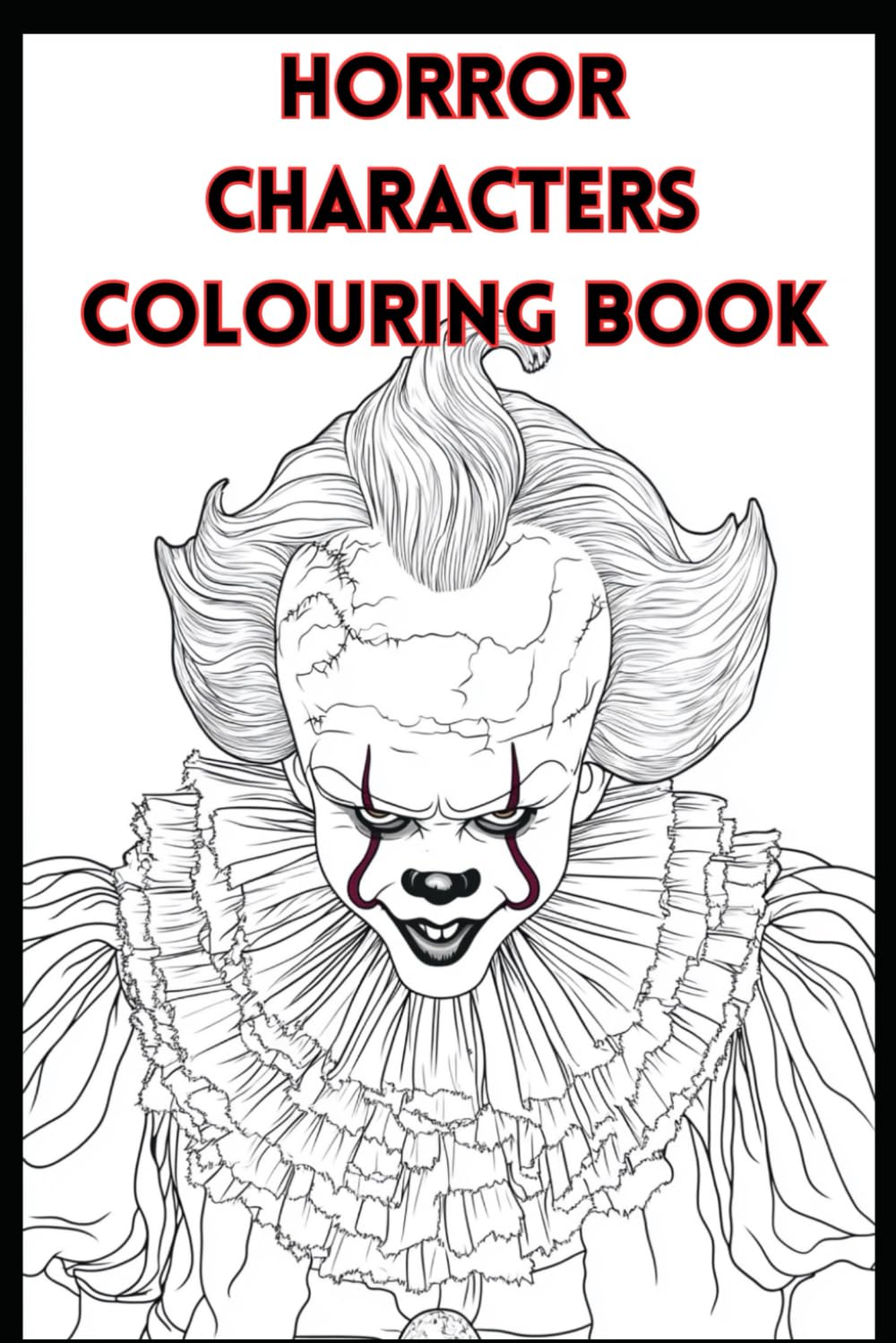 Amazon.com: Horror Characters Colouring Book: 9798316957224: walton ...