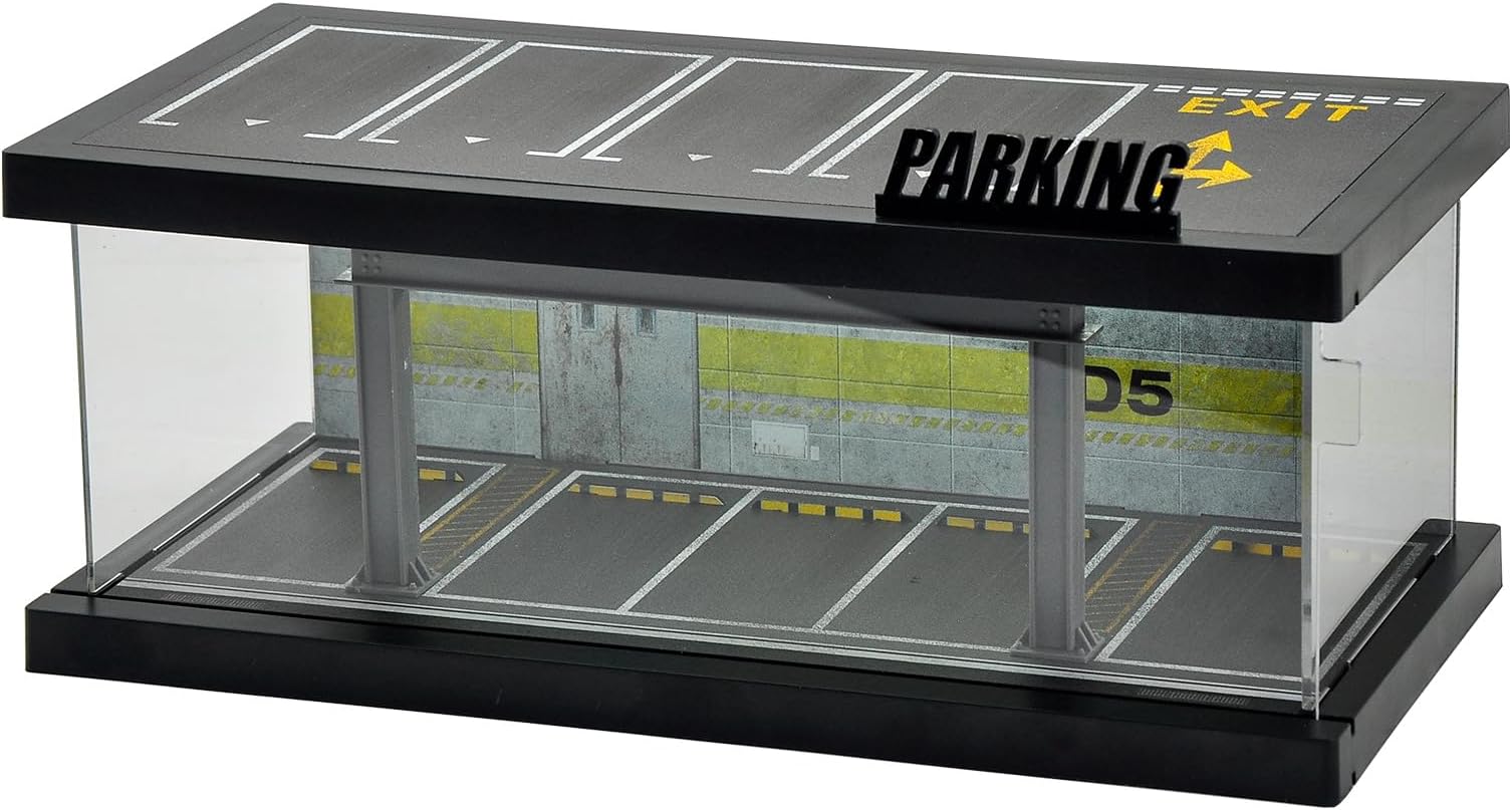 Amazon.com: 1/24 Scale Diecast Display Case Wall Mount Clear Model Car ...