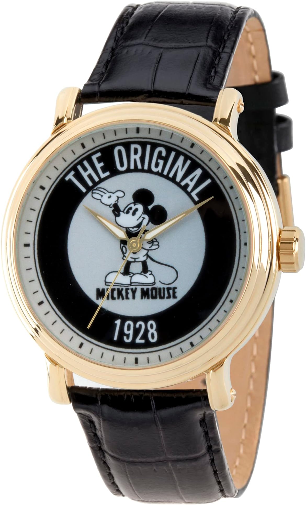 Disney Mickey Mouse Reloj para hombre, estilo Vintage, con correa en ...
