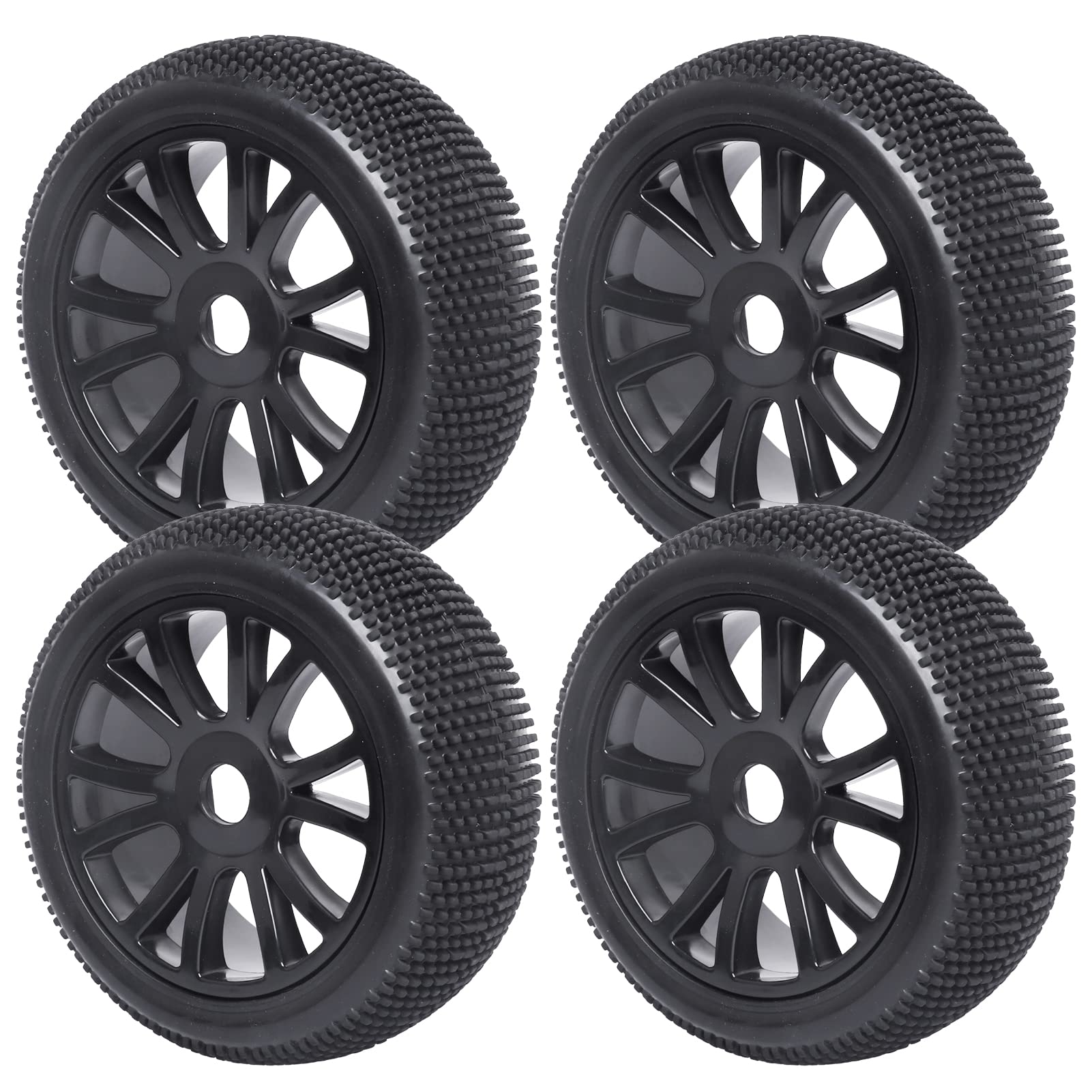 Rc Buggy Wheels And Tires With 17mm Hex For 1 | Desertcart INDIA