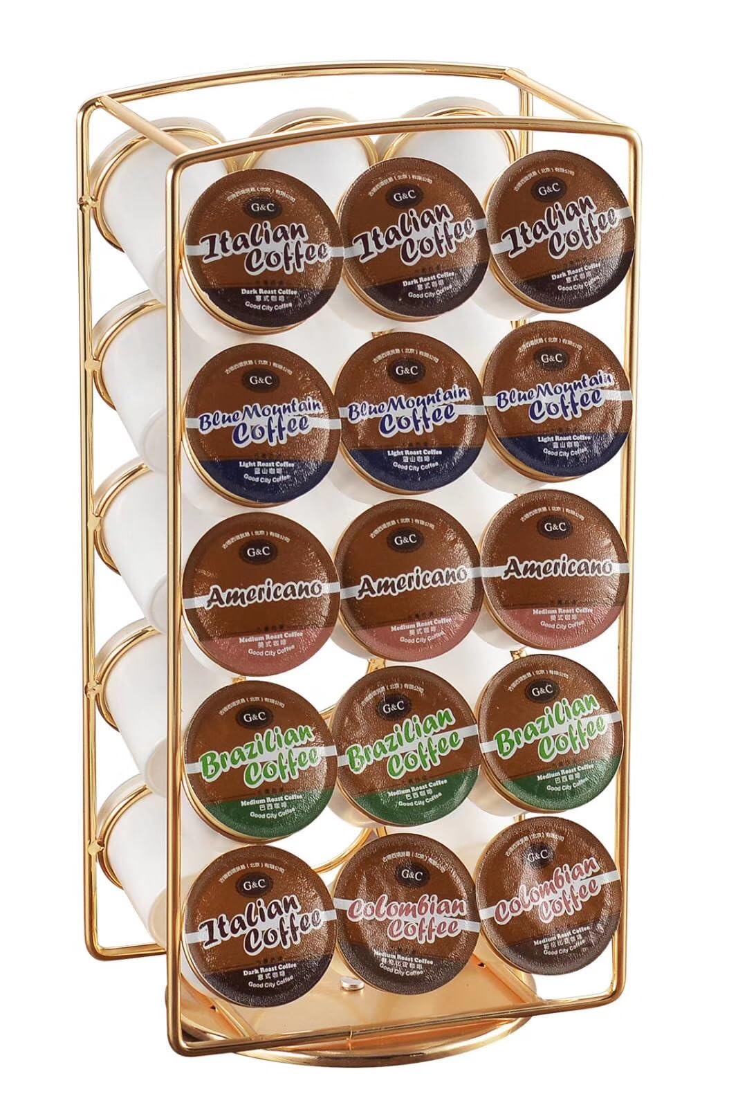 Amazon.com: Alessia Cara Tabletop K Cup Holder, Coffee Pod Stand Holder ...