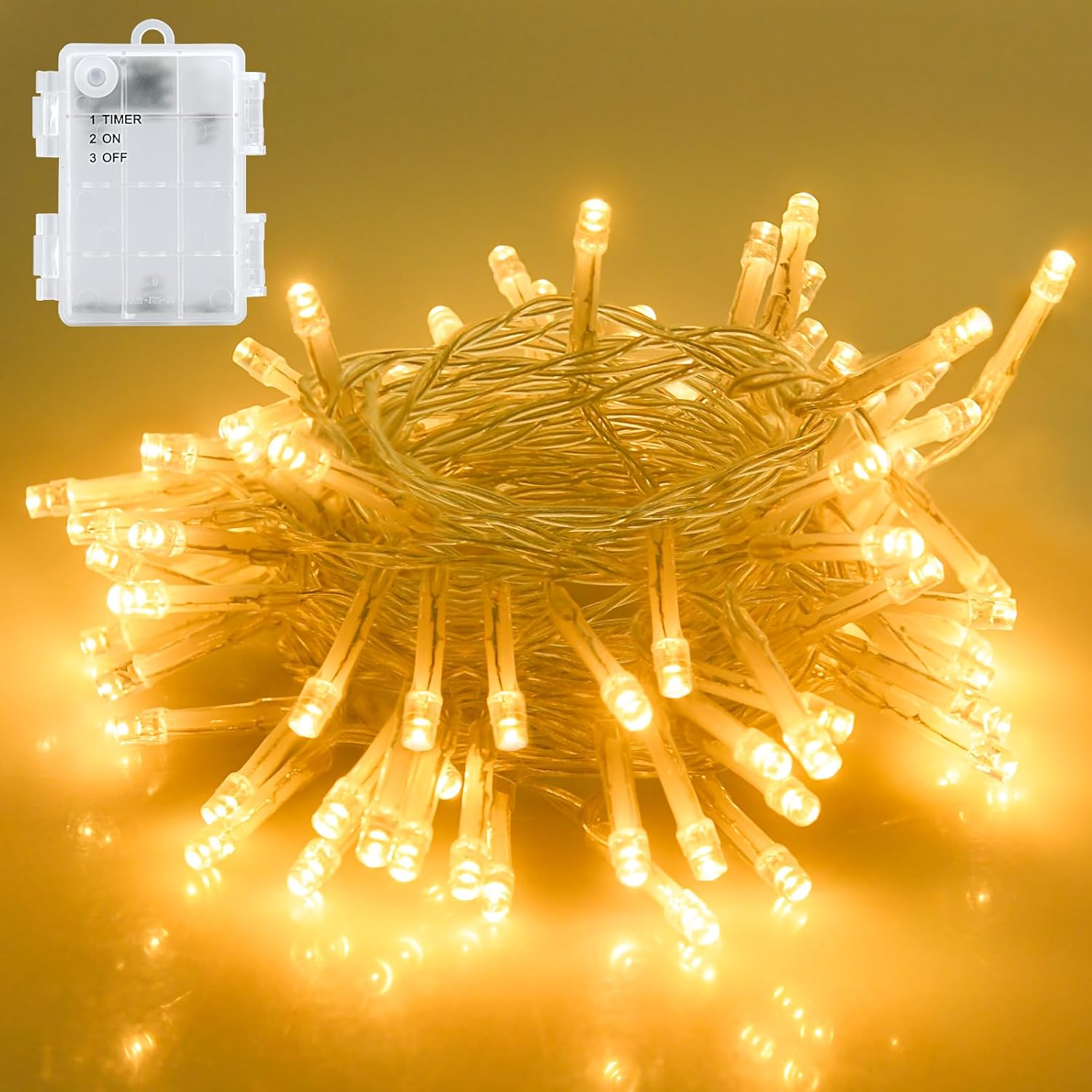 cshare Battery Fairy Lights, 3M 30 LED Fairy Lights Battery Operated ...