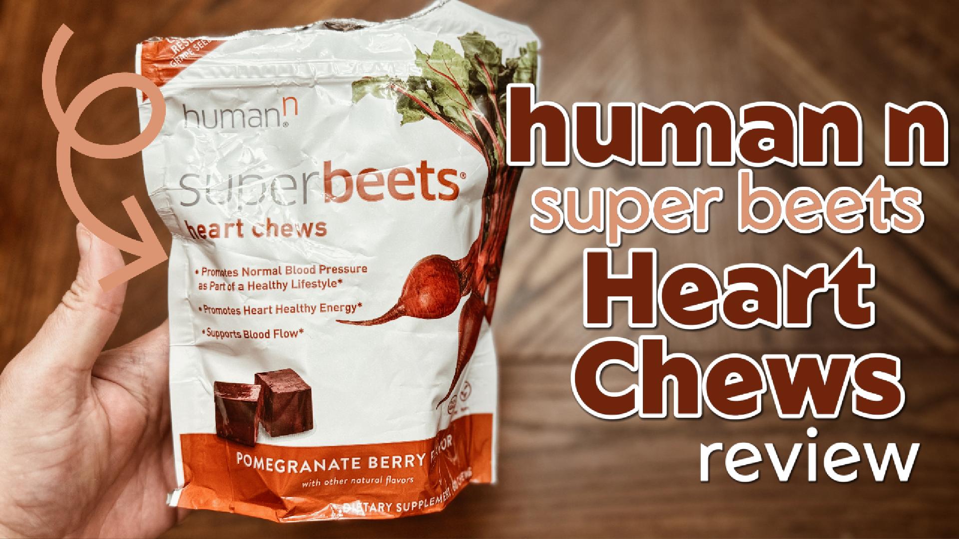 Watch HumanN Super Beets Heart Chews on Amazon Live