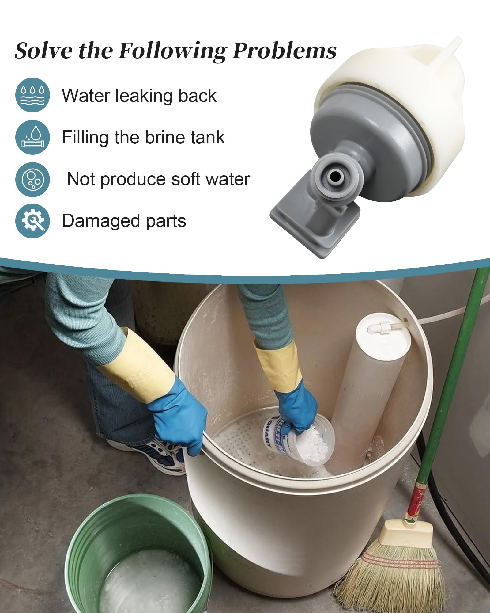Water Softener Brine Tank Parts How Does A Water Softener Work? DROP