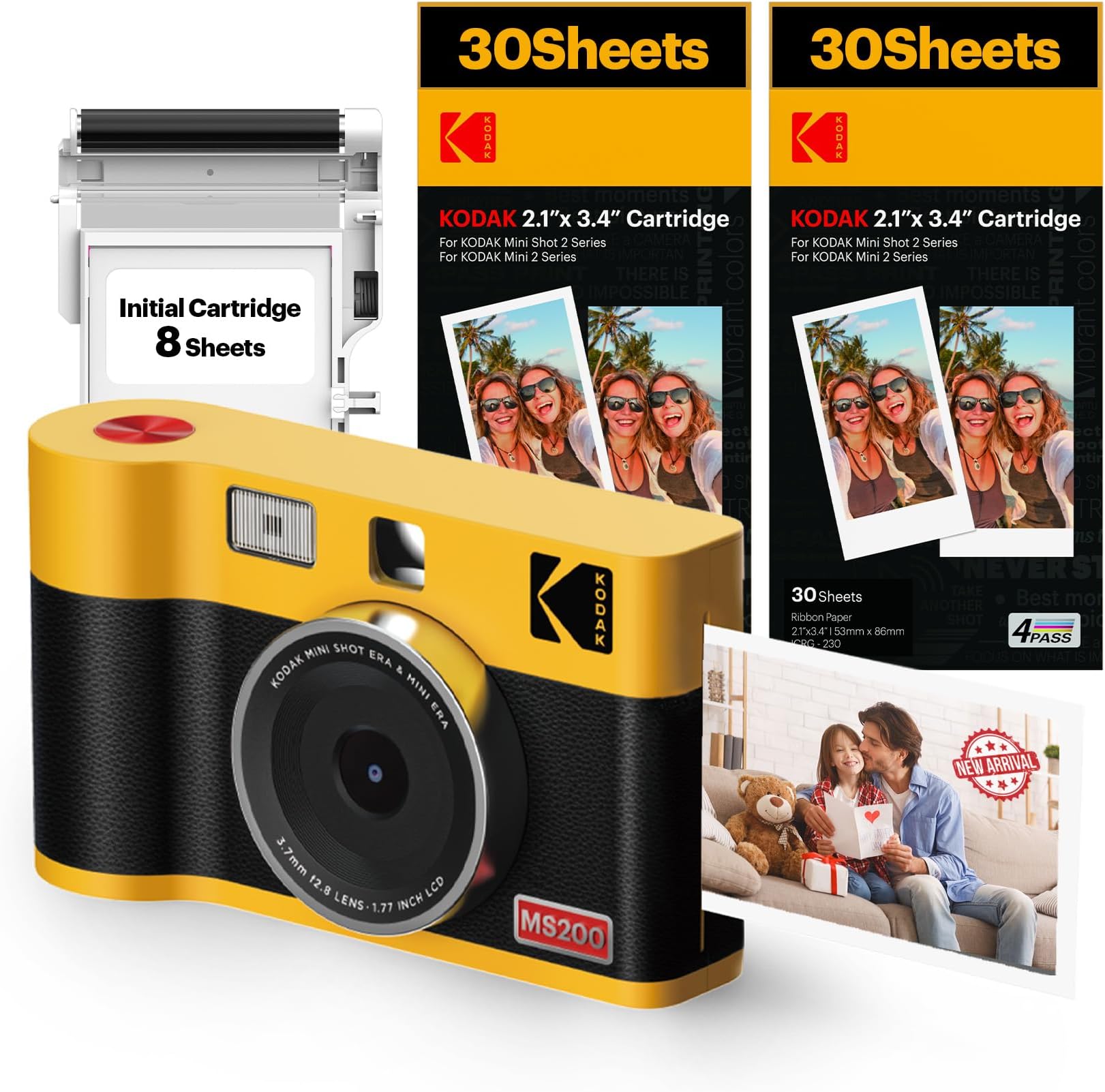 instax mini LiPlay 2-in-1 hybrid instant photo camera and printer with ...