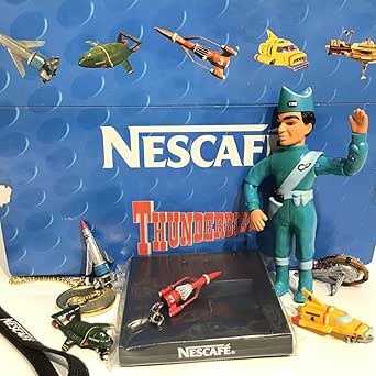 Amazon.co.jp: Nescafe Thunderbirds Selection Cell Phone Strap Set ...