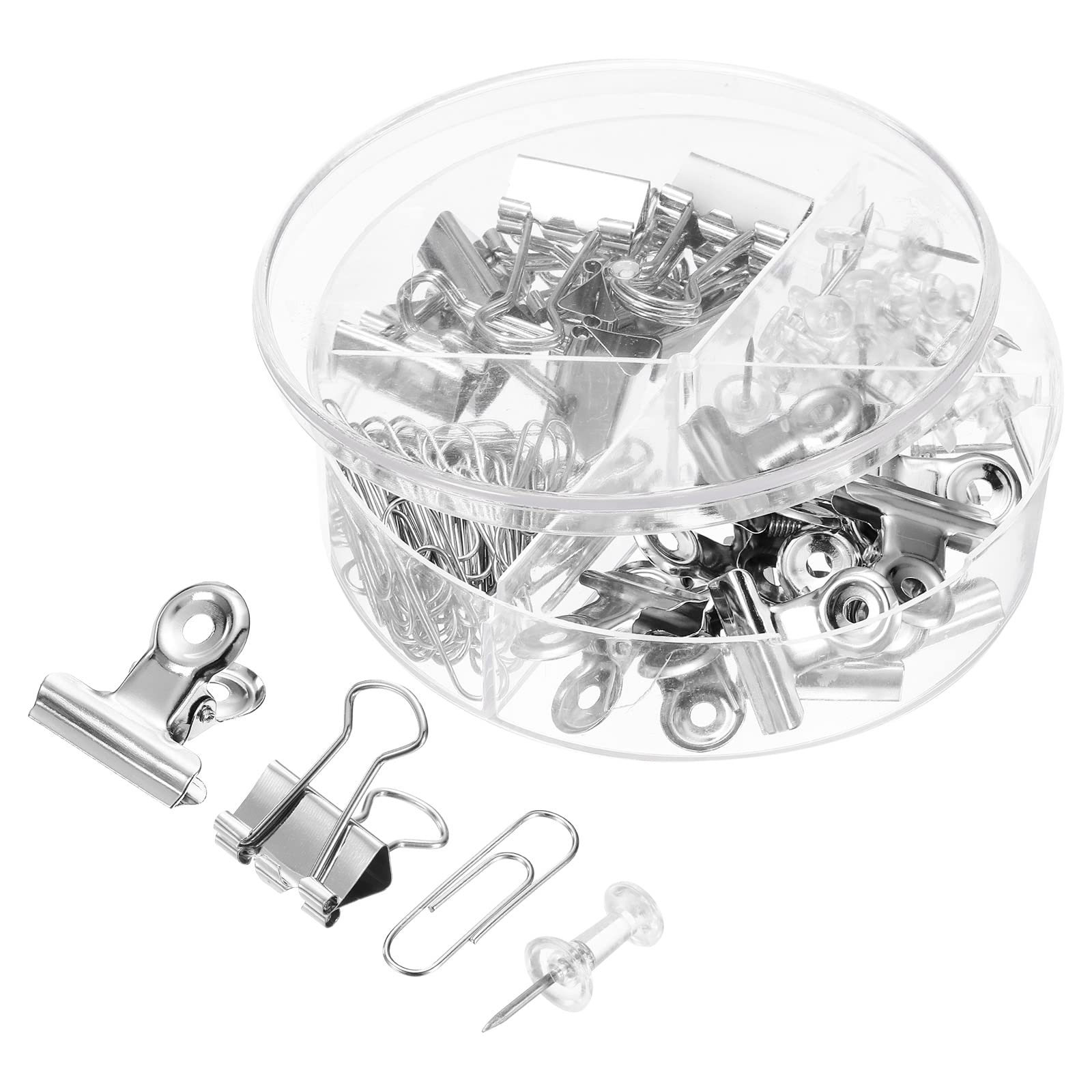 Amazon.com : MECCANIXITY Paper Clips Binder Clips Set, 100 Pcs Office ...