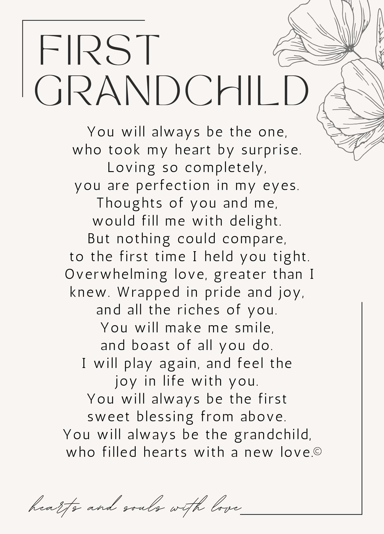 First Grandchild Quote