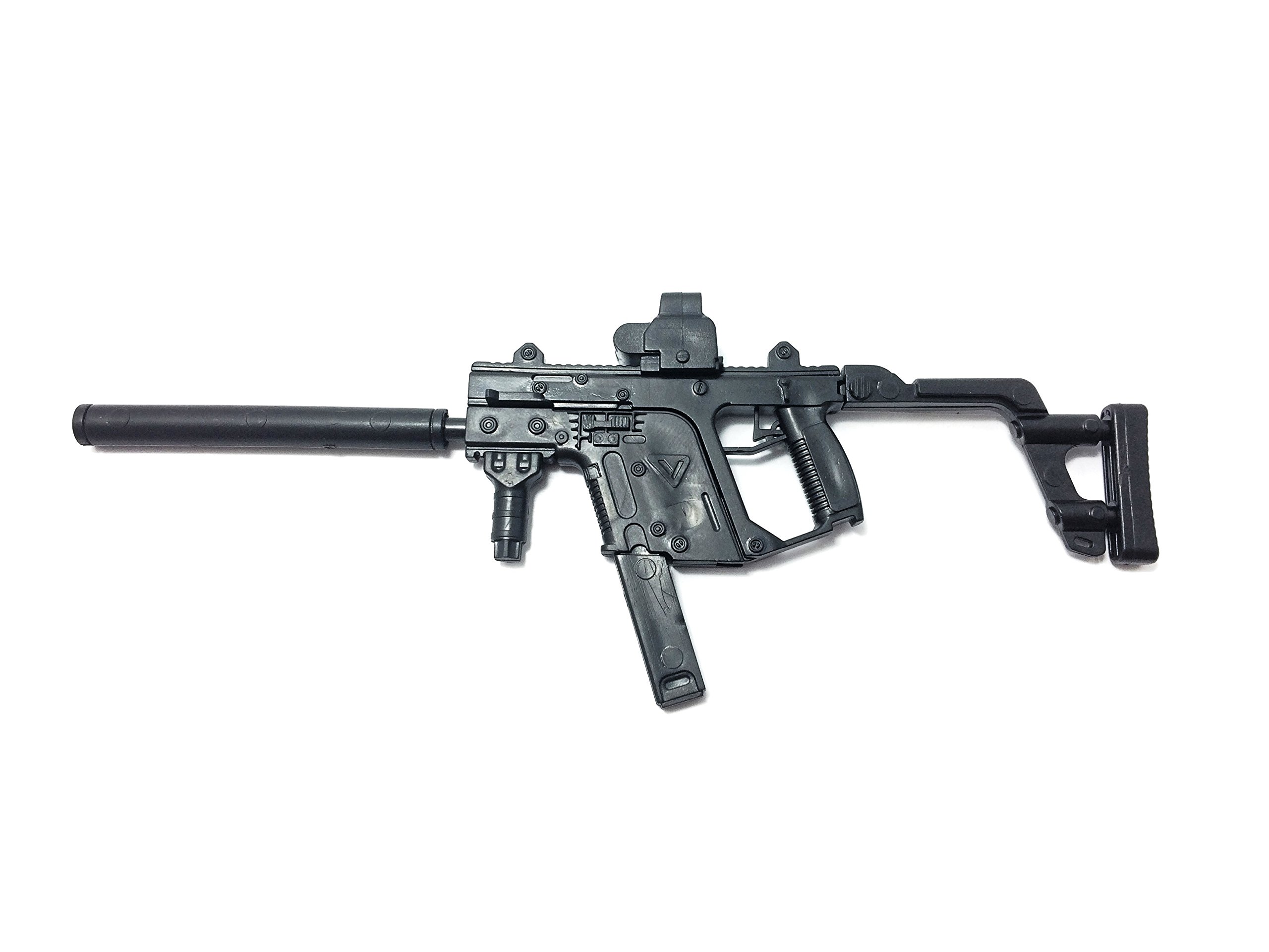4D 1/6 Scale Kriss Vector Submachine Gun US Army Miniature Toy Guns ...