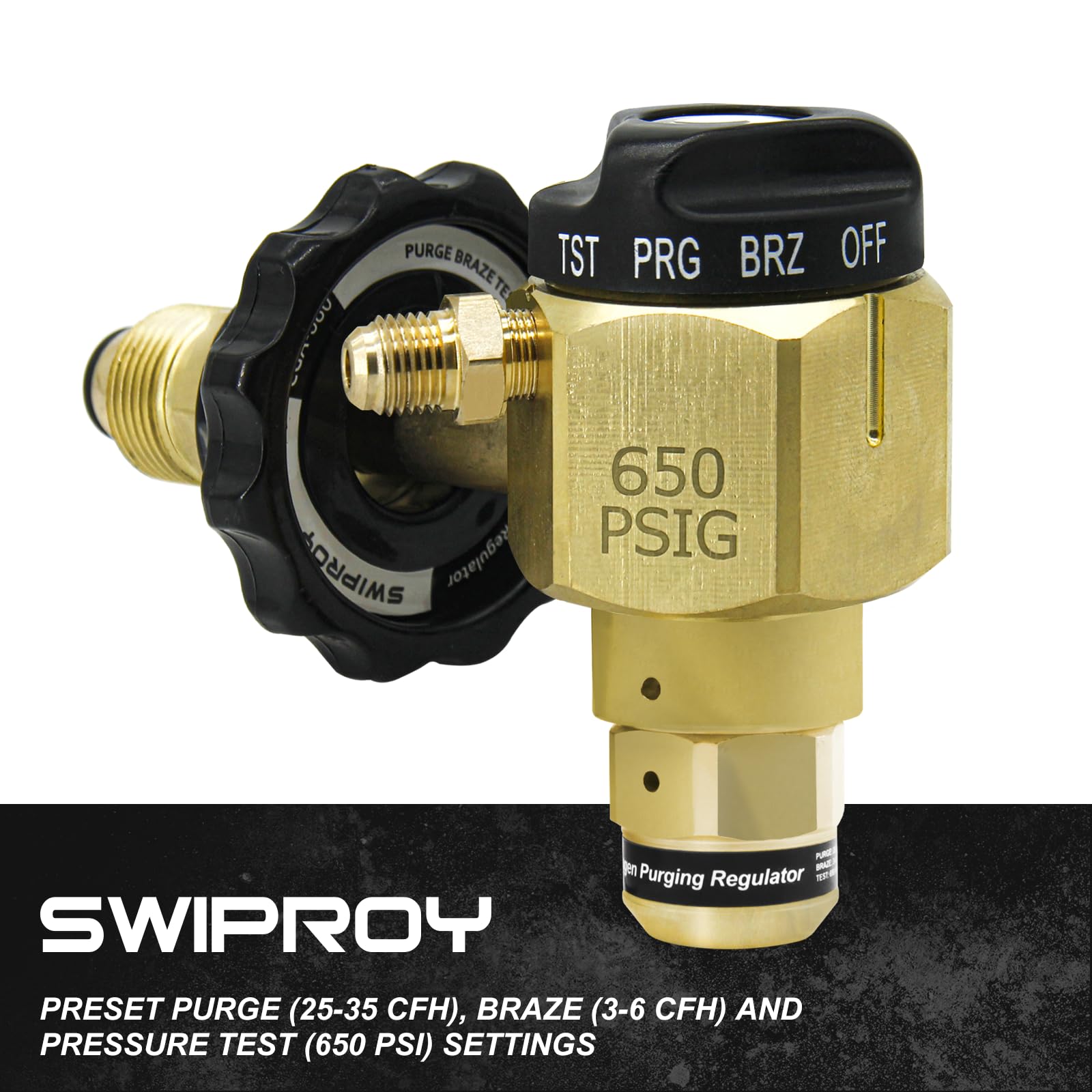 Snapklik.com : VN-650 Flowmeter Nitrogen Purging Regulator