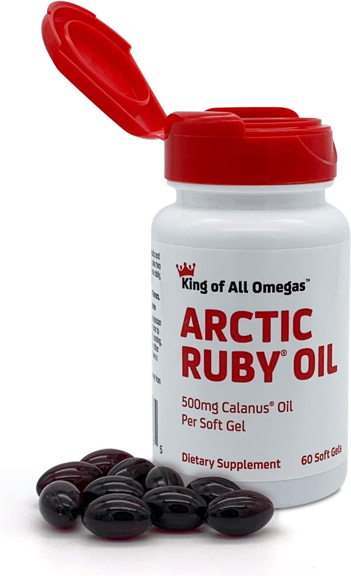 Amazon.com: Arctic Ruby Oil - Omega 3 Supplement with Astaxanthin 2mg ...