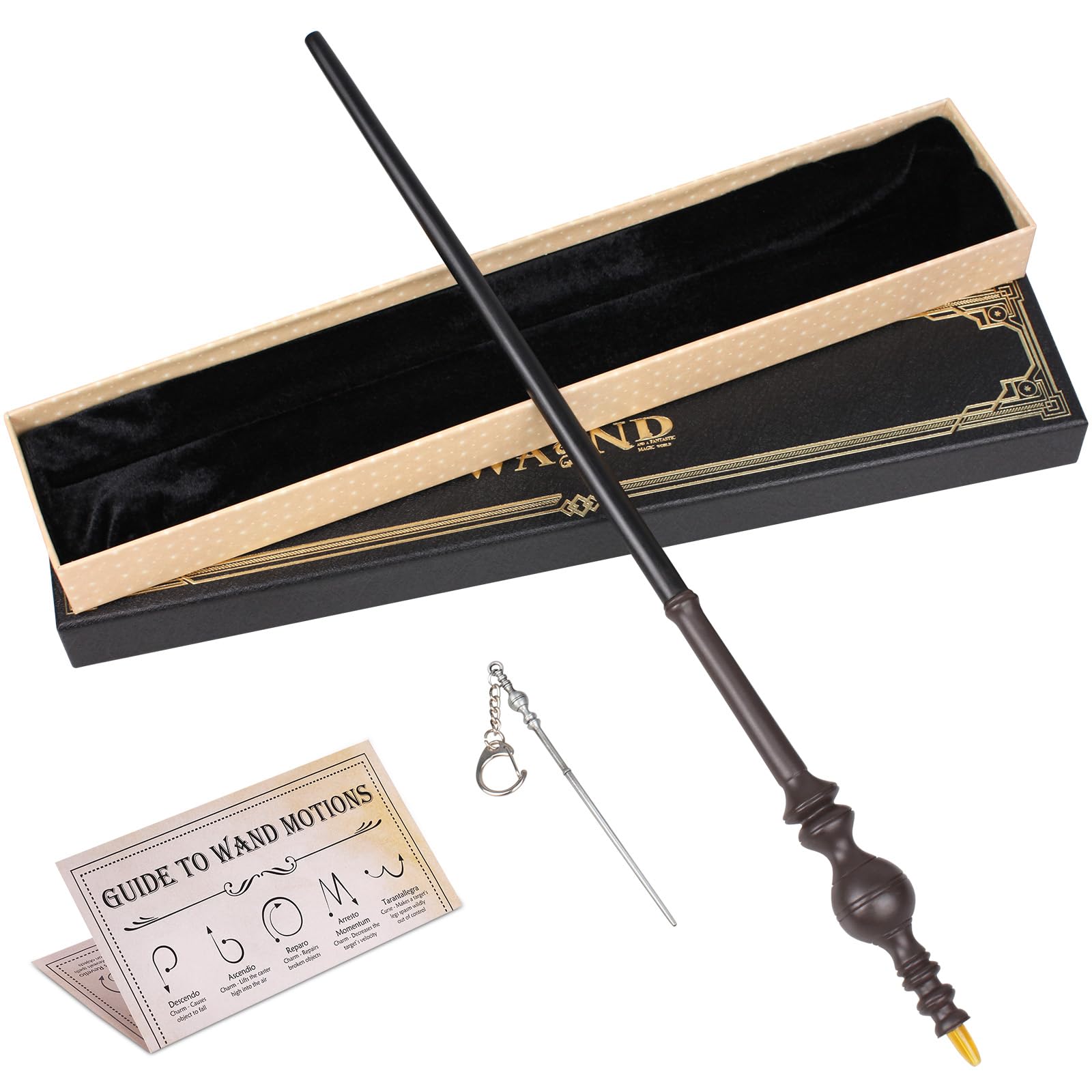 Amazon.com: KingVows Magic Witch Wand Wizard Props for Kids Witchcraft ...