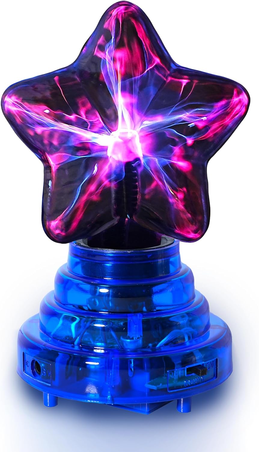 PUXTIW Plasma Star,Plasma Ball Lamp，Plasma Globe ，Flashmen Science Toy ...