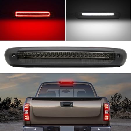 Amazon.com: FetonAuto Smoked LED 3rd Third Brake Light for 2014-2018 ...