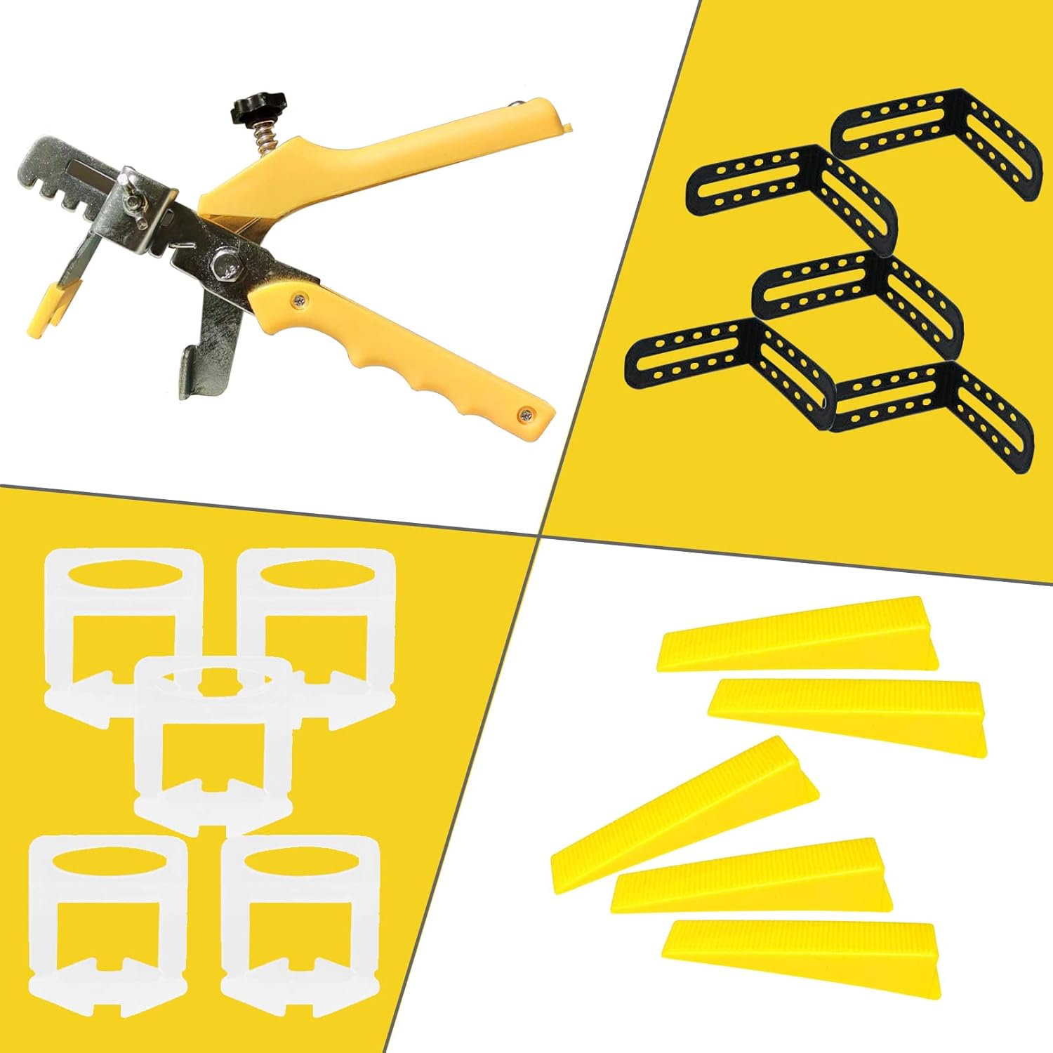 BOLUDON Tile Leveling System,Tile Leveler Spacer,for Ceramic,Porcelain ...