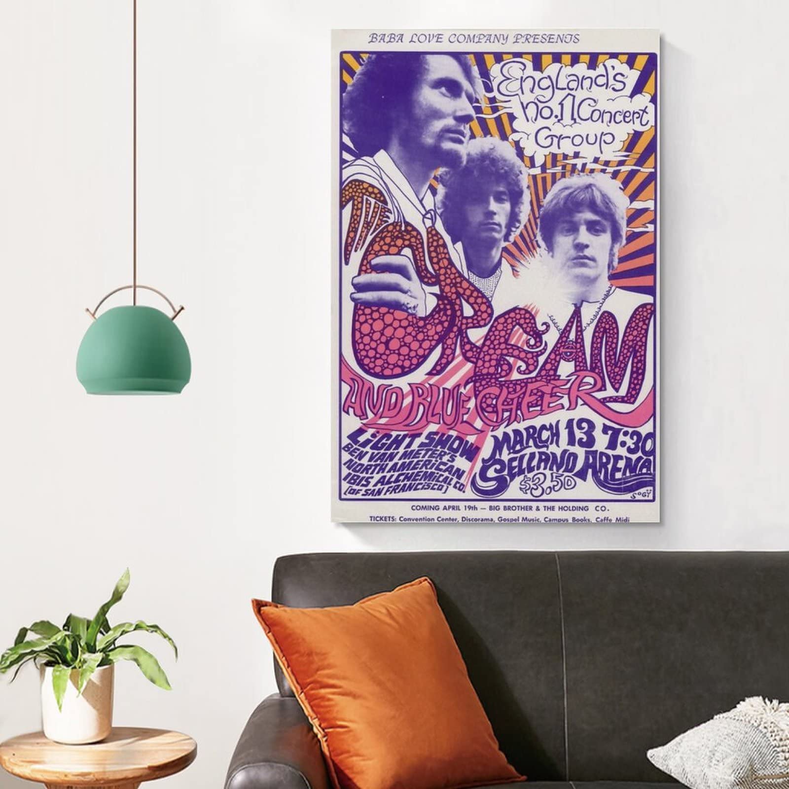 Psychedelische Concertposters