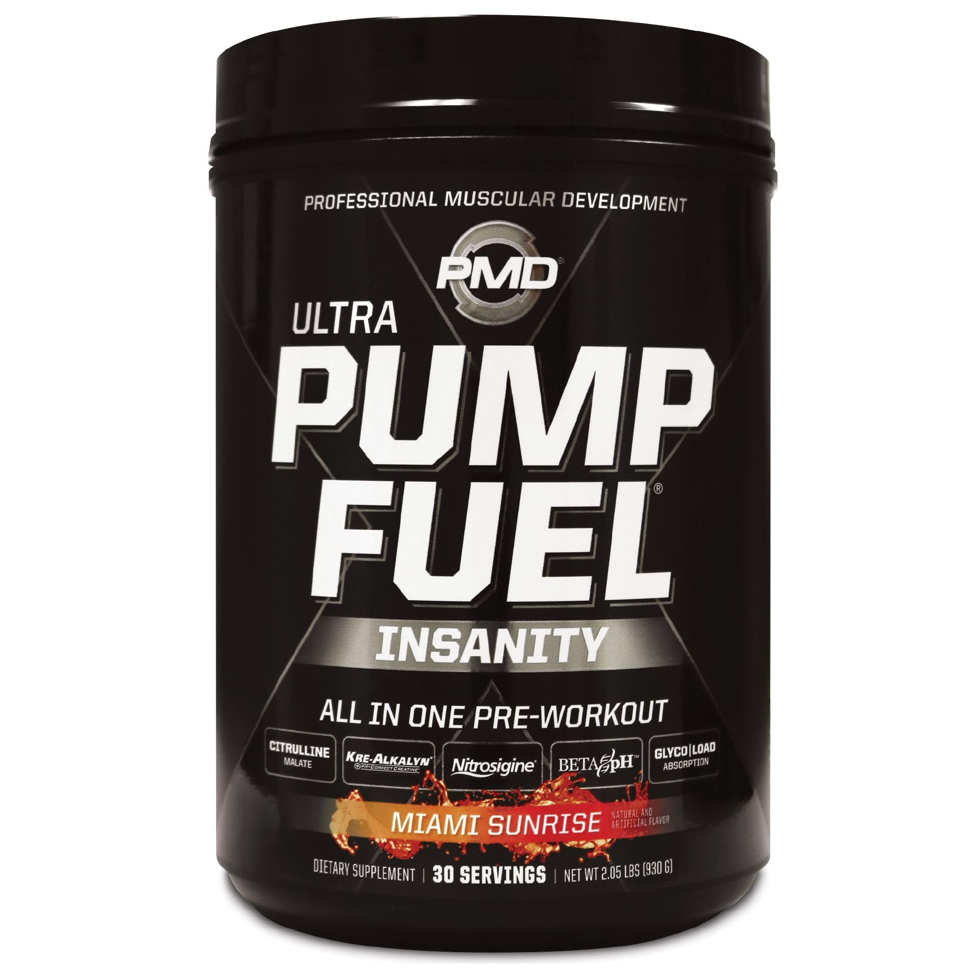 Amazon.com: PMD Sports Ultra Pump Fuel Insanity - Pre Workout Drink Mix ...