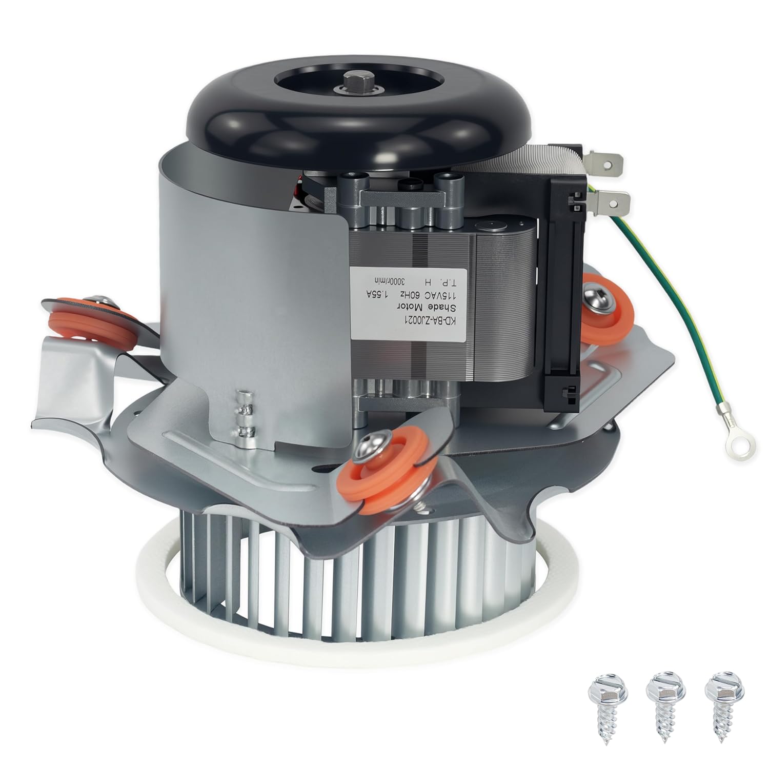 HC21ZE123A Draft Inducer Blower Motor Compatible with Carrier, Bryant ...