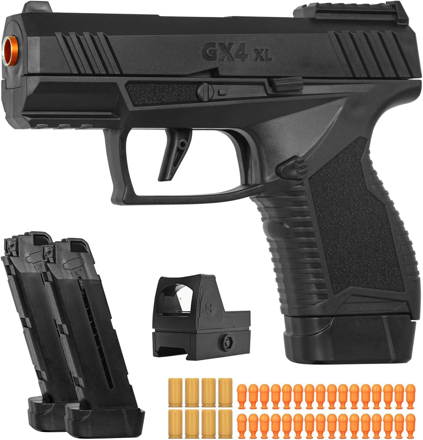 Moonmen Soft Bullet Toy Guns for Boys, Automatic Reloading Shell ...