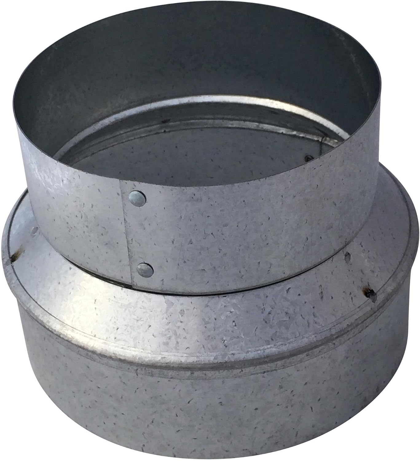 6x5 Inch Tapered Reducer Galvanized Steel - Vent Works - Amazon.com
