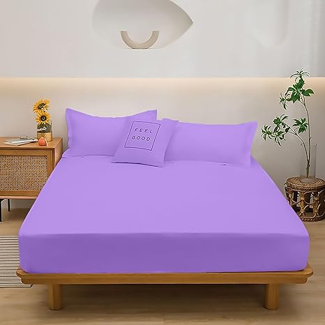 RELIANCE Bedding 3PC Fitted Sheet Set 400 Thread Count 100% Egyptian ...