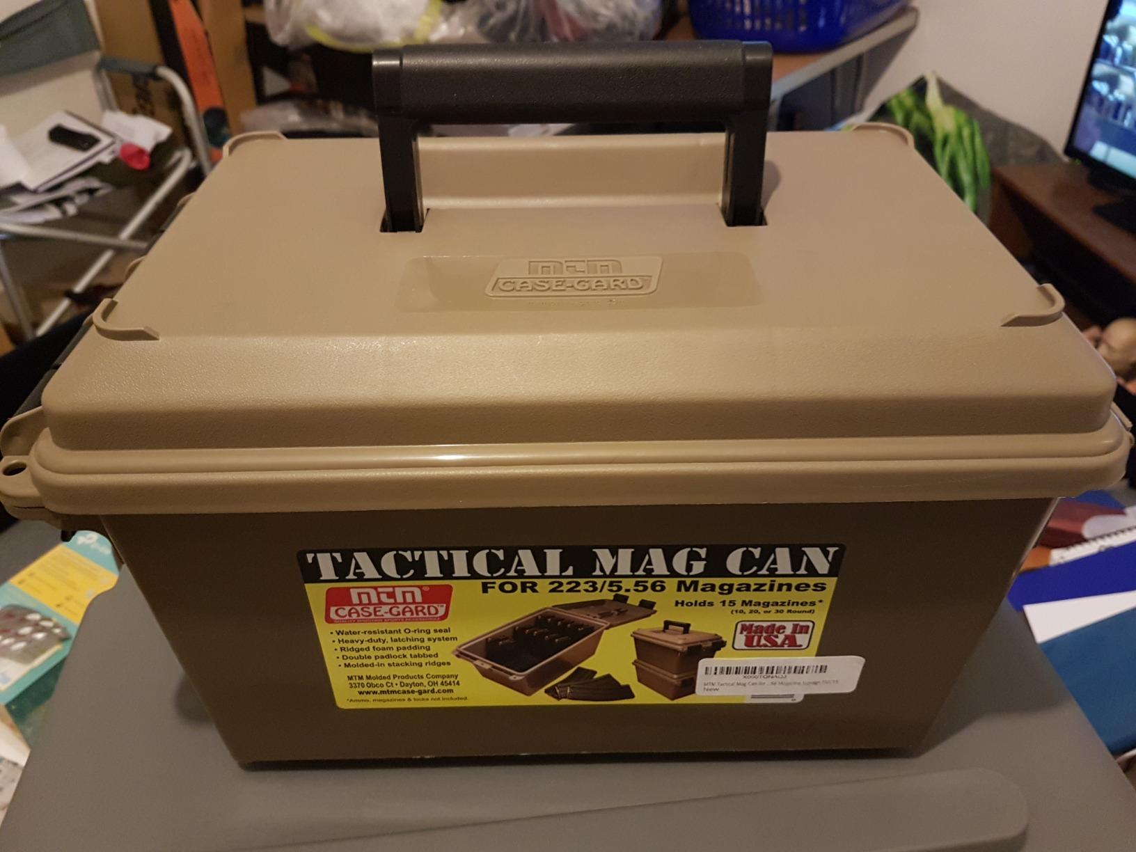 MTM Tactical Mag Can for 223/5.56 Magazine Storage TMC15 : Amazon.co.uk ...
