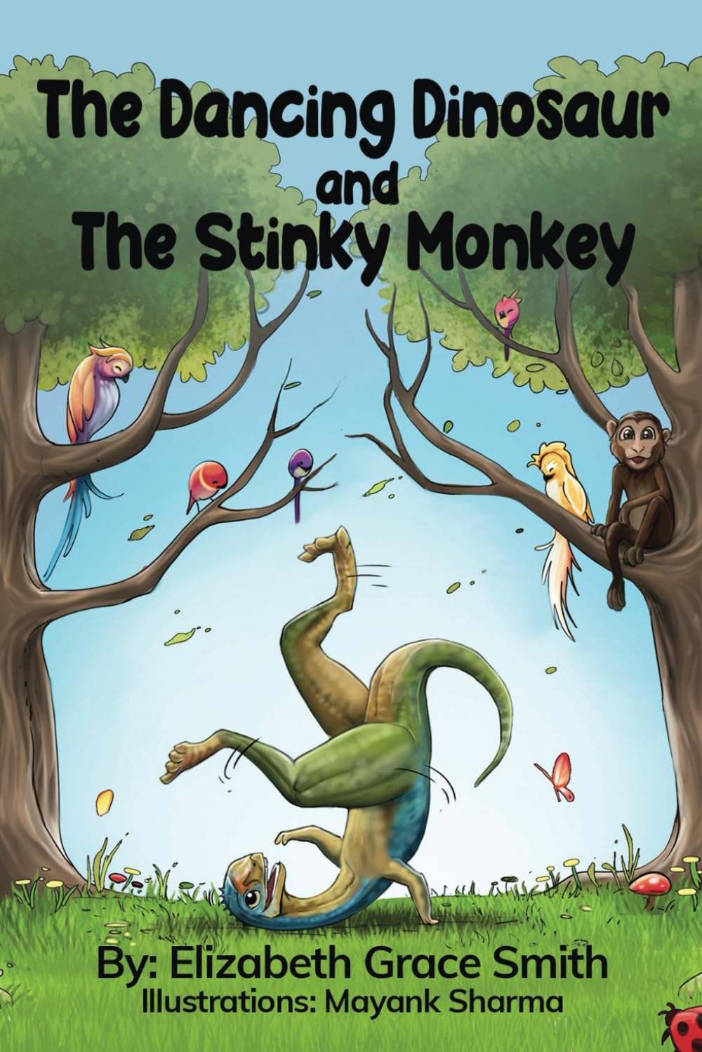 The Dancing Dinosaur and The Stinky Monkey: Smith, Elizabeth Grace ...