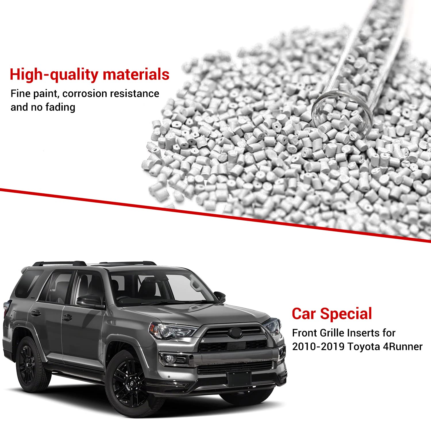 Snapklik.com : 4Runner ABS Front Grill Inserts Mesh Radiator Grille ...