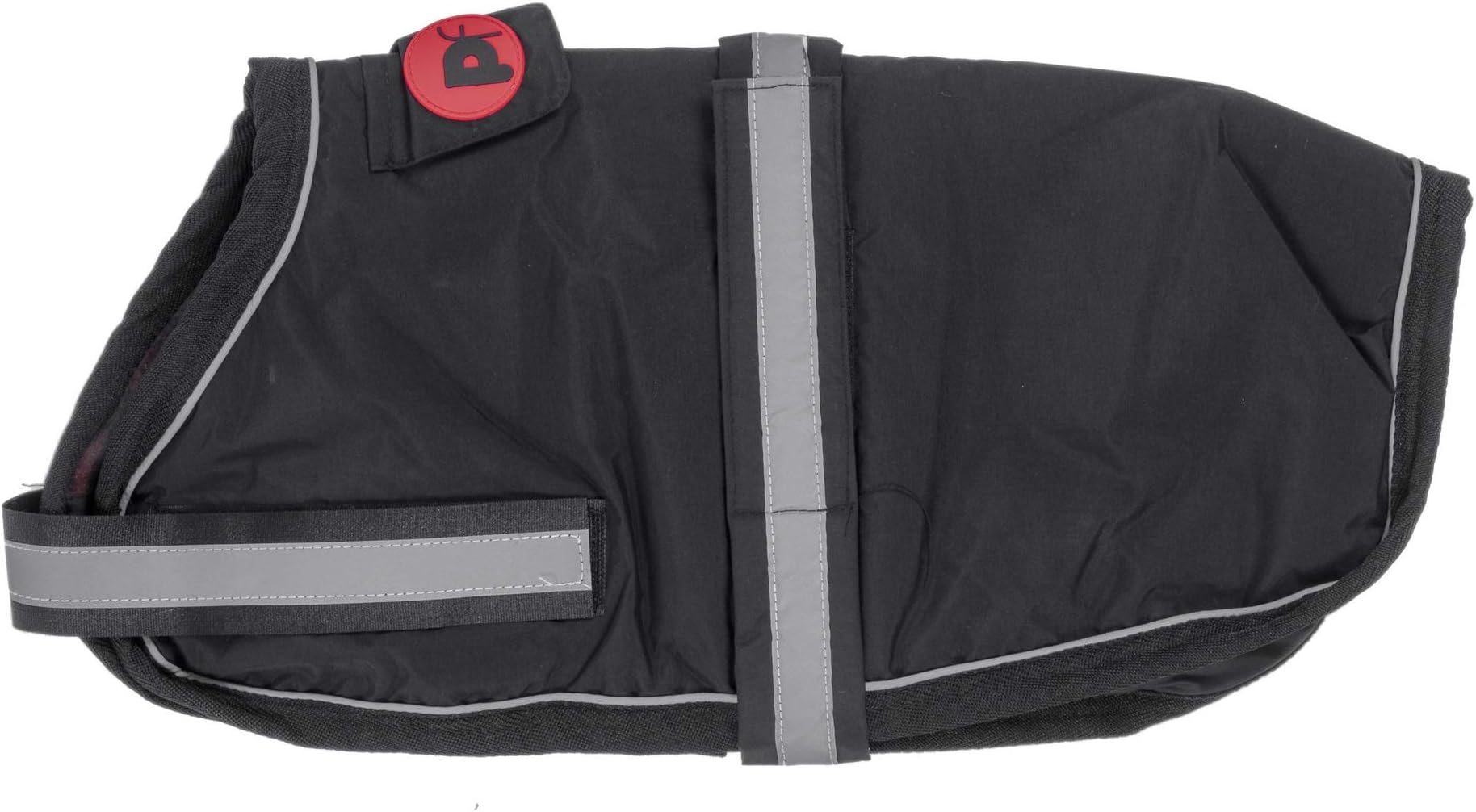 Petface Super Soft Waterproof Dog Coat, 35 cm, Black : Amazon.co.uk ...