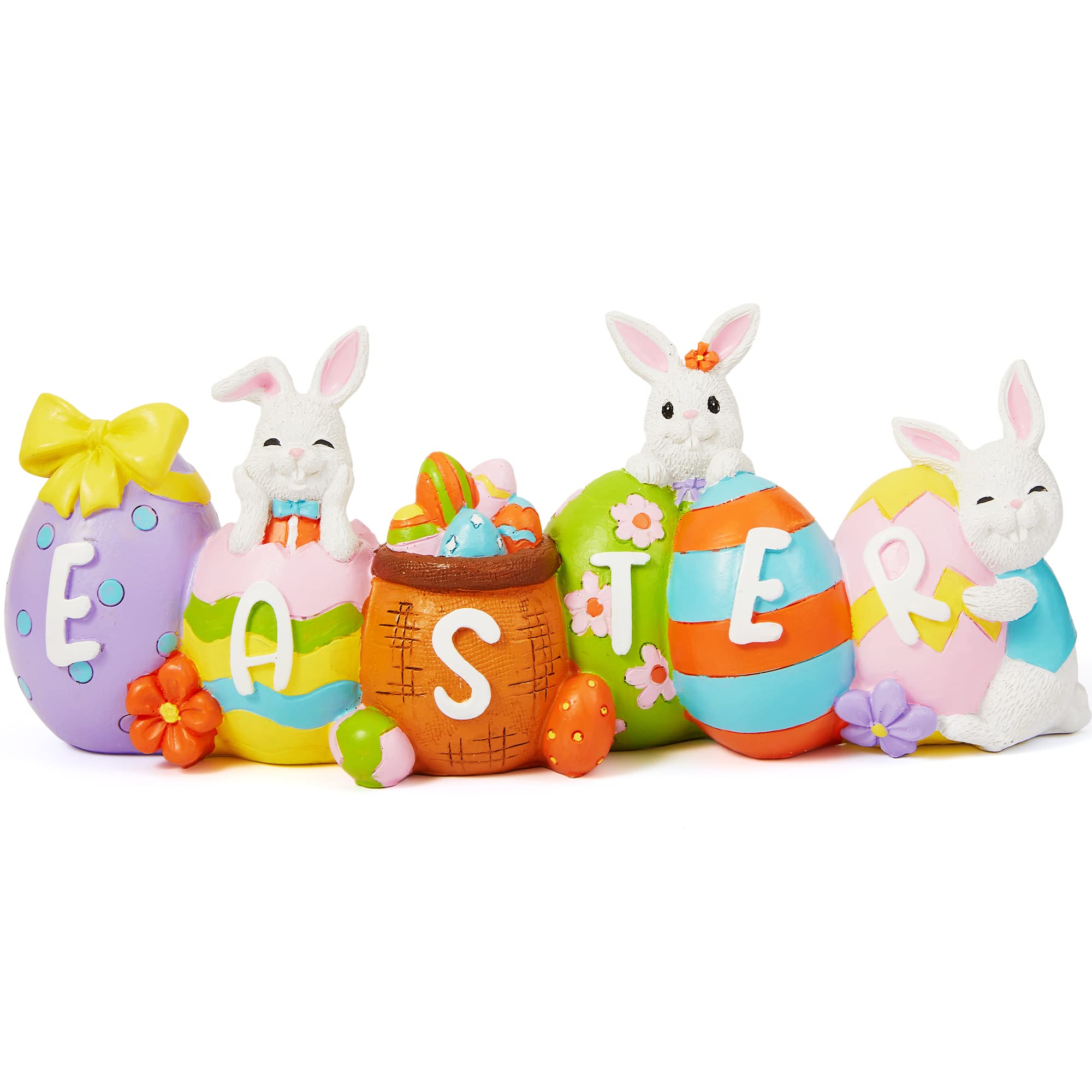 Easter Bunnies And Eggs