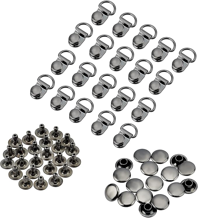 Amazon.com: PH PandaHall 40Sets Boot Lace Hooks, Brass Shoes Lace ...