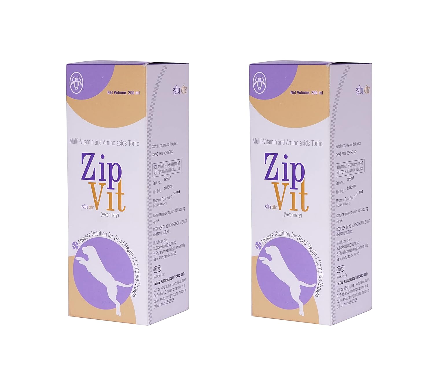 ALP ZipVit multivitamin & Amino Acid Supplement for Dog cat & Birds ...