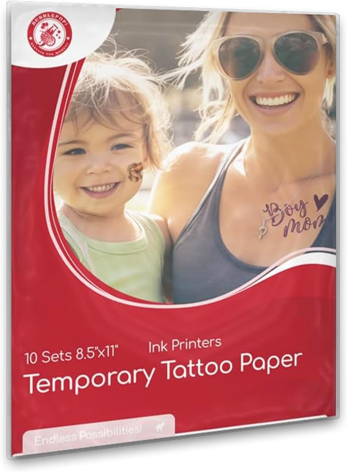 Amazon.com : Boolavard Tattoo Transfer Paper - 30 Sheets, 8.5" x 11 ...