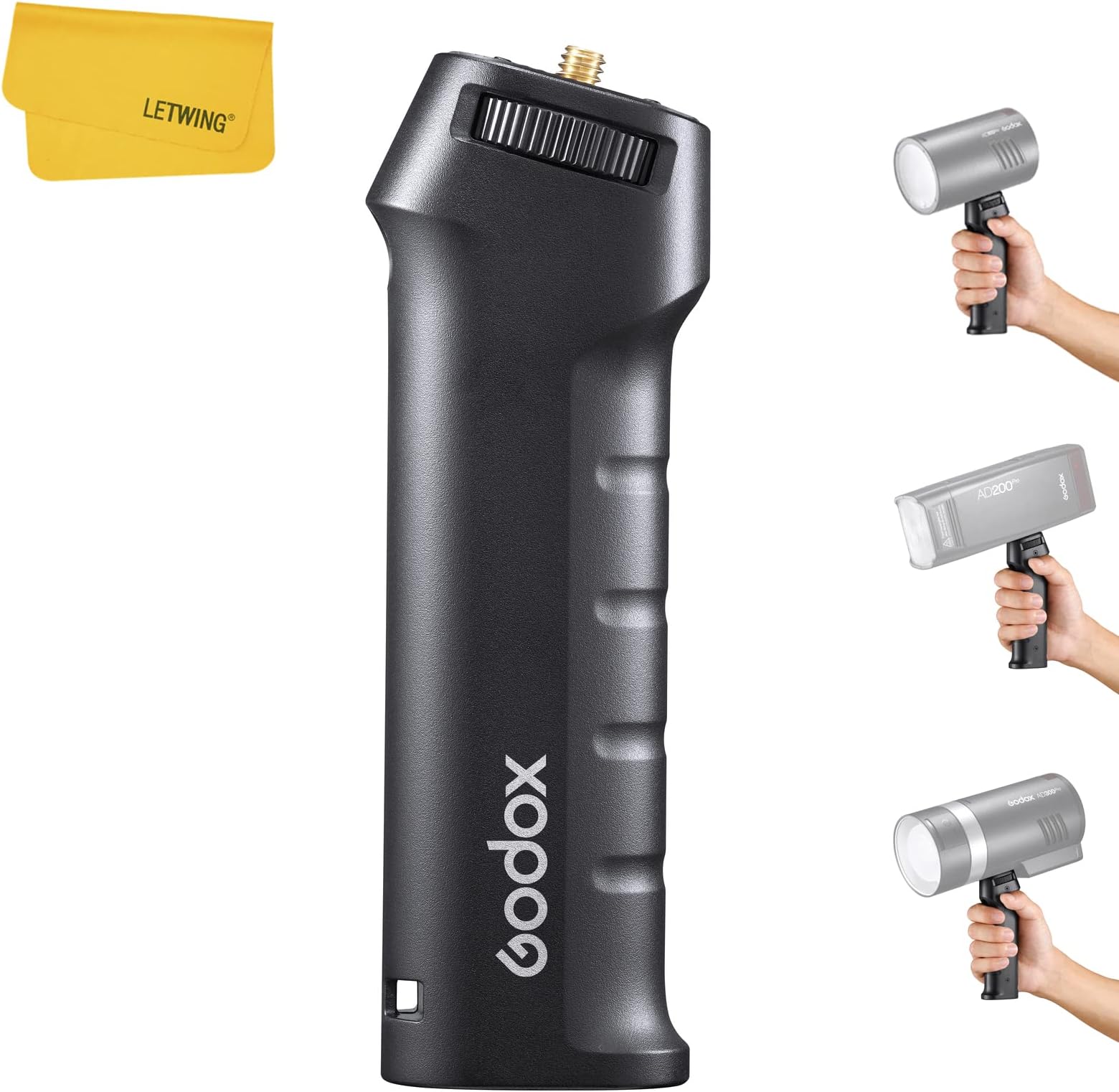Amazon.com: Godox FG-100 Flash Grip, Portable Flash Bracket Handle with ...