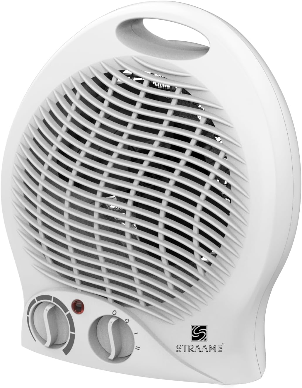 Straame Upright Portable Fan Heater with Variable Thermostat, 2 Heat ...