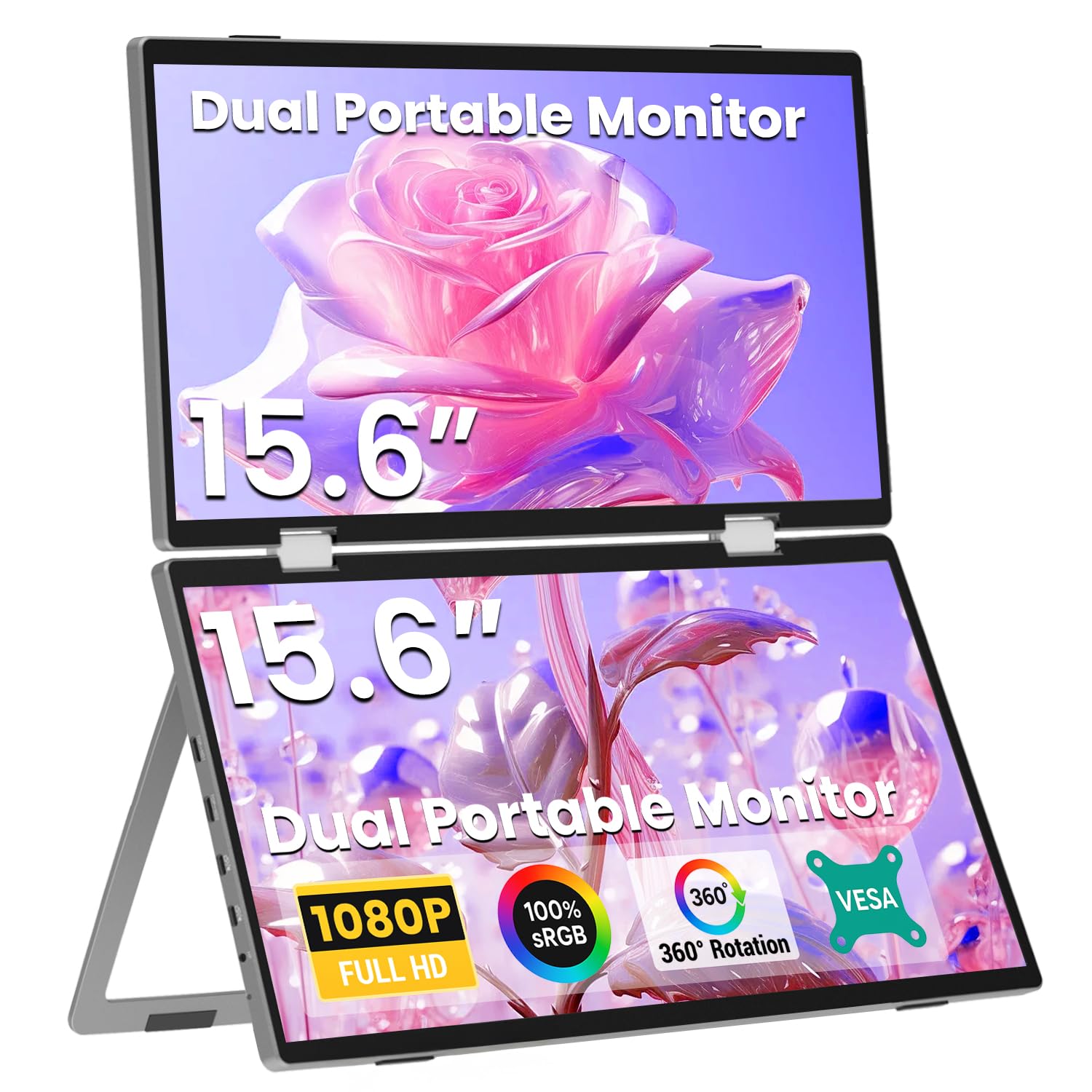 Snapklik.com : ELECROW Laptop Screen Extender 15.6" 1080P Dual Portable ...