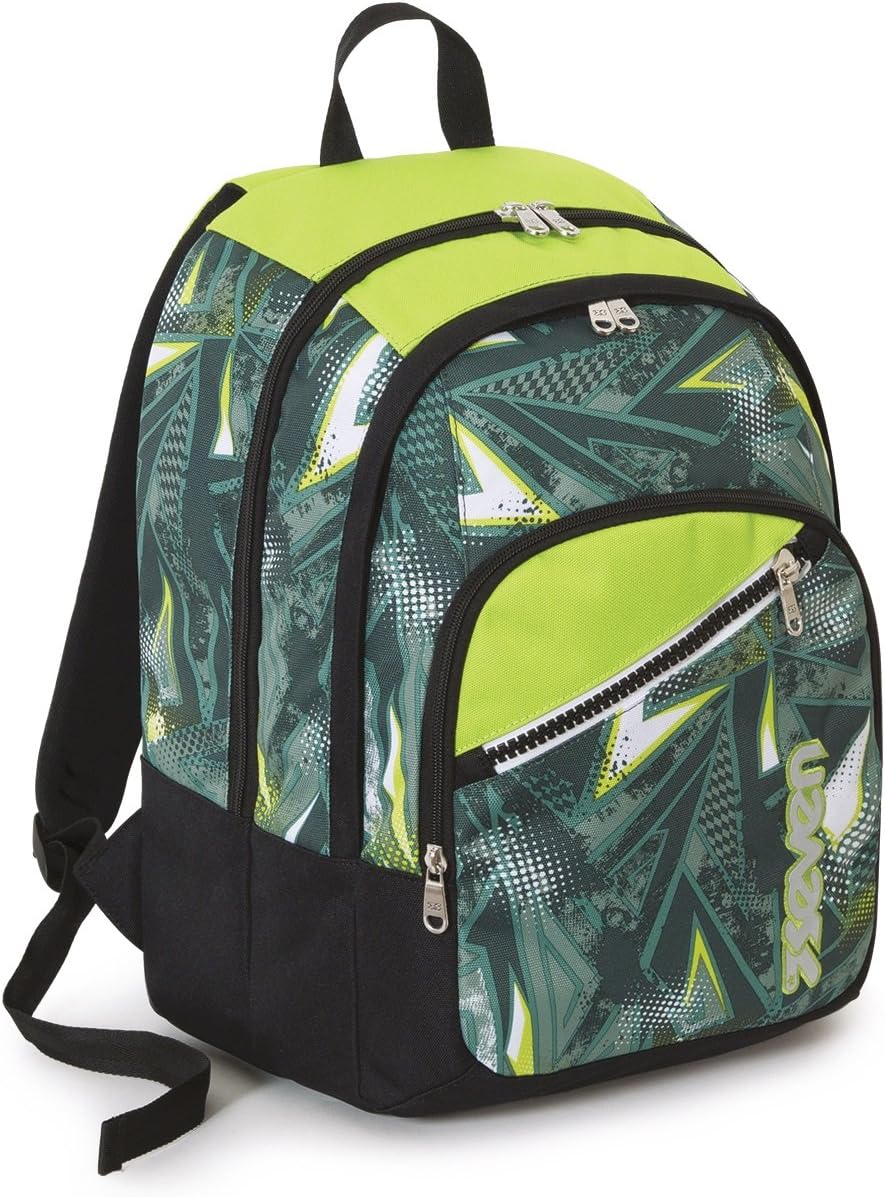 FIT Backpack – SEVEN – FREESTYLE – Double Compartiment – Green 28Lt ...