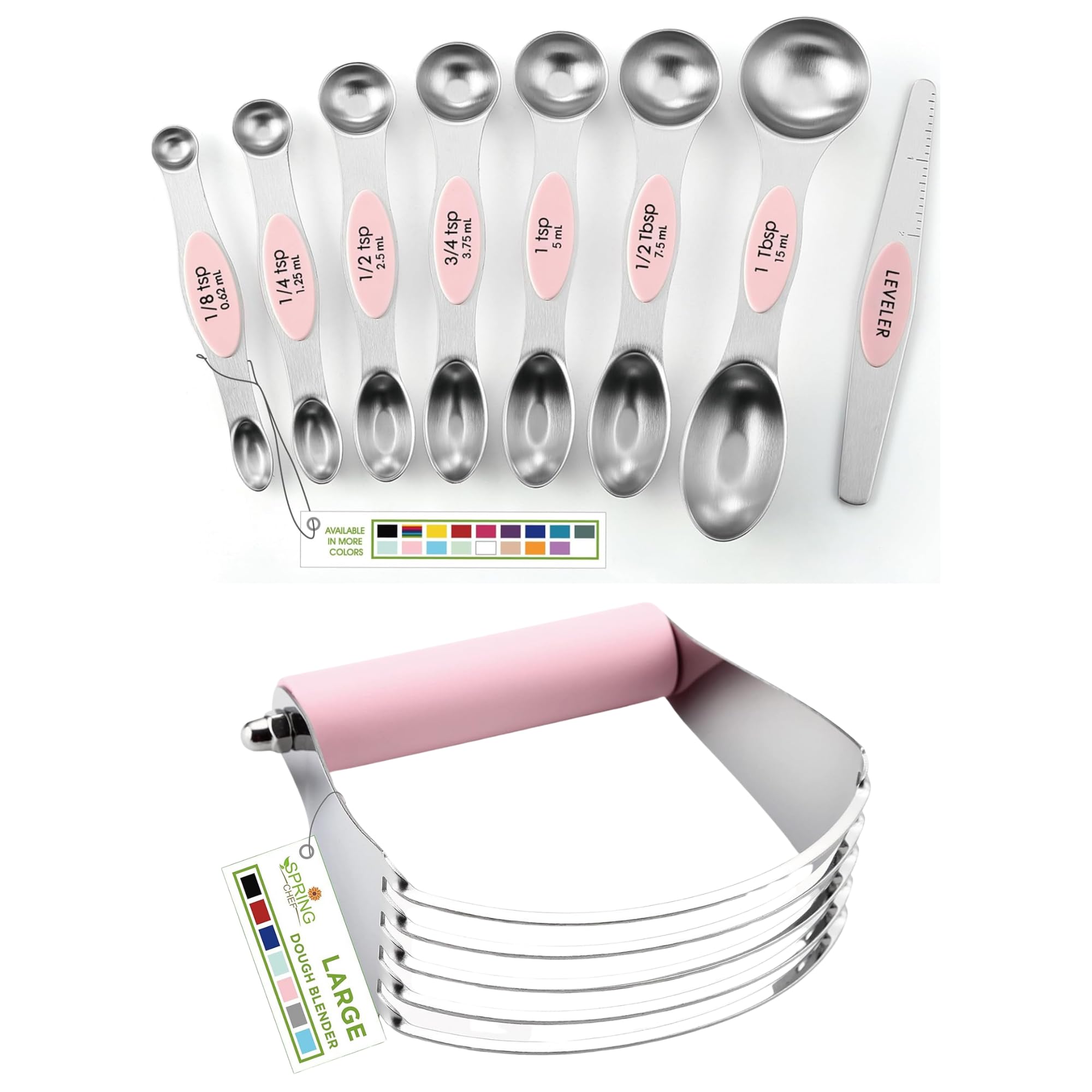 Amazon.com: Spring Chef Stainless Steel Dual Sided Magnetic Measuring ...