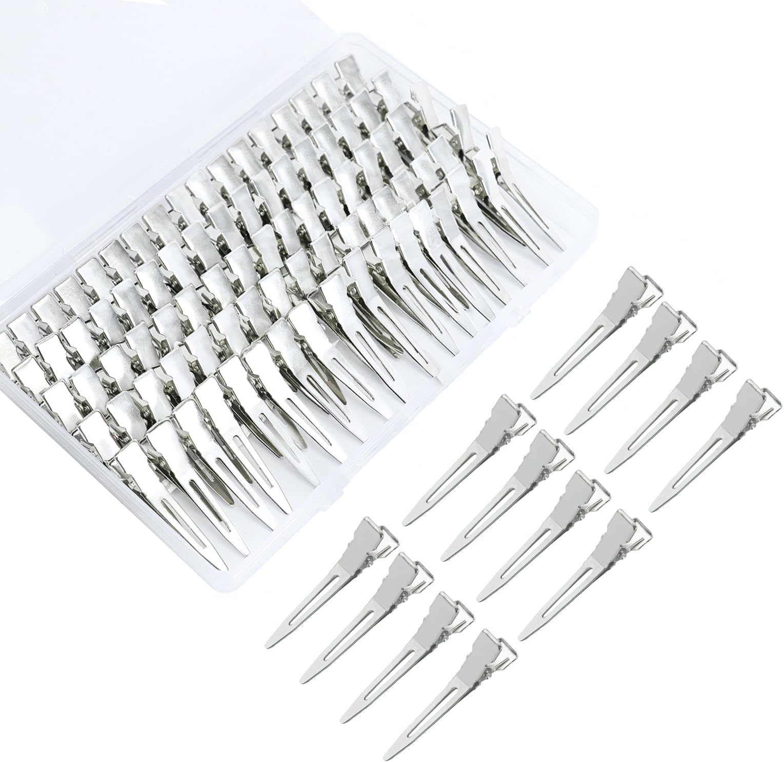 Amazon.com : 100pcs 1.77inches rust-proof metal alligator clip with a ...