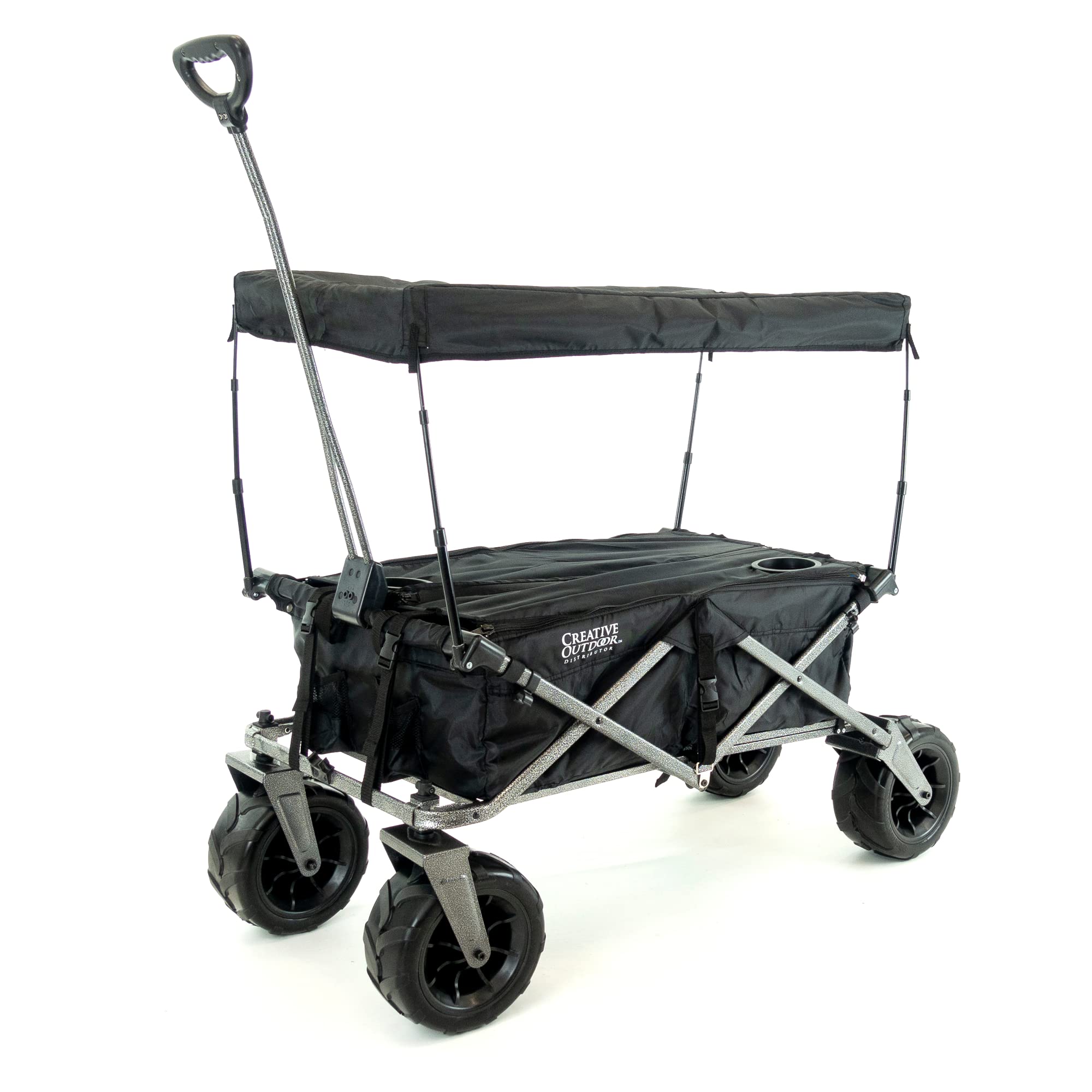 Amazon.com: Creative Outdoor Push Pull Stroller Wagon, Beach Hauler XXL ...