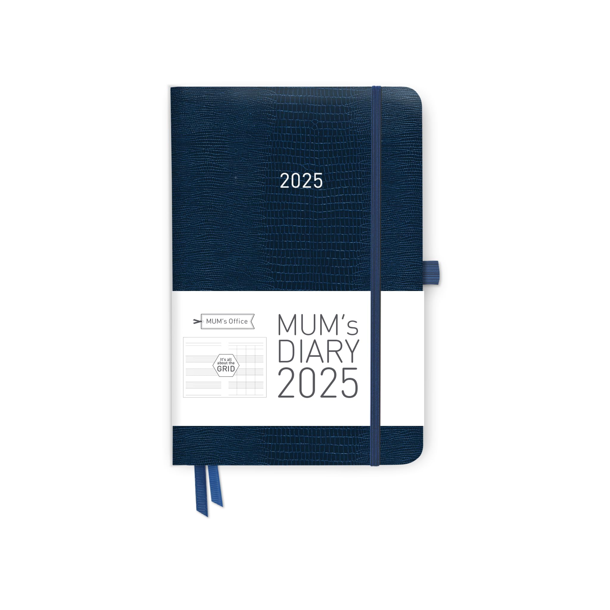MUM's Diary 2025 (Navy) - Medium sized 2025 diary - Jan to Dec 2025 ...
