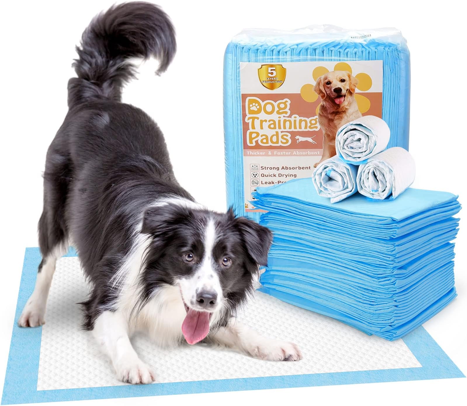Simple Solution Absorbent Premium Dog and Puppy Training Pads -Pack of ...