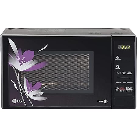 LG 20 L Solo Microwave Oven (MS2043BP, Black) : Amazon.in: Appliances